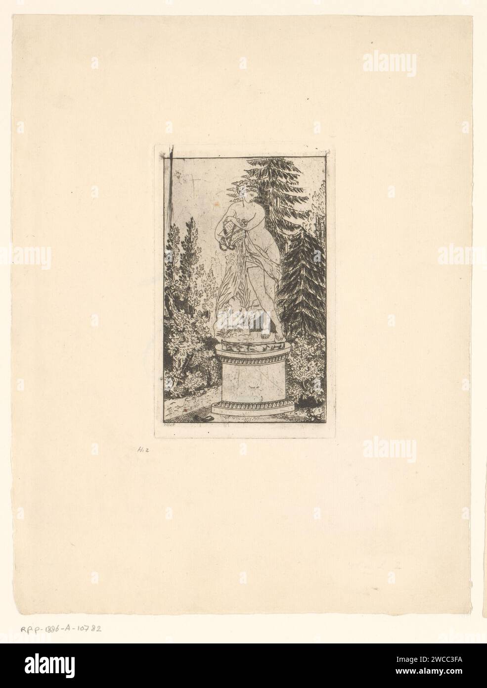 Statue of a Nymph With Water Cugger, De Vinck (Baron), 1825 - 1874 ...