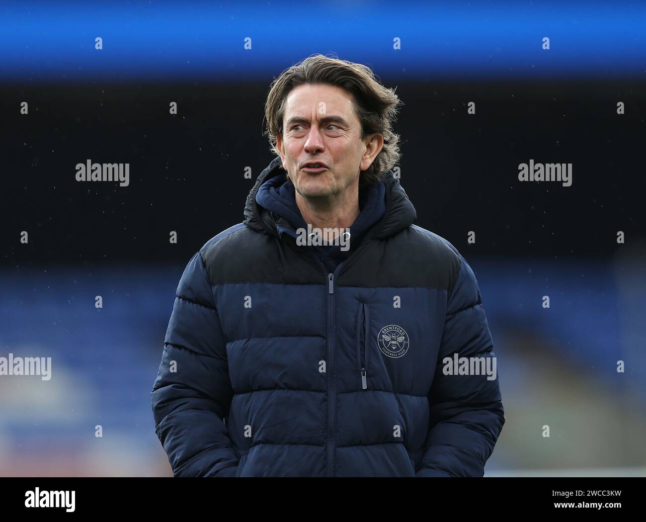 Thomas Frank Manager of Brentford. - Crystal Palace v Brentford ...