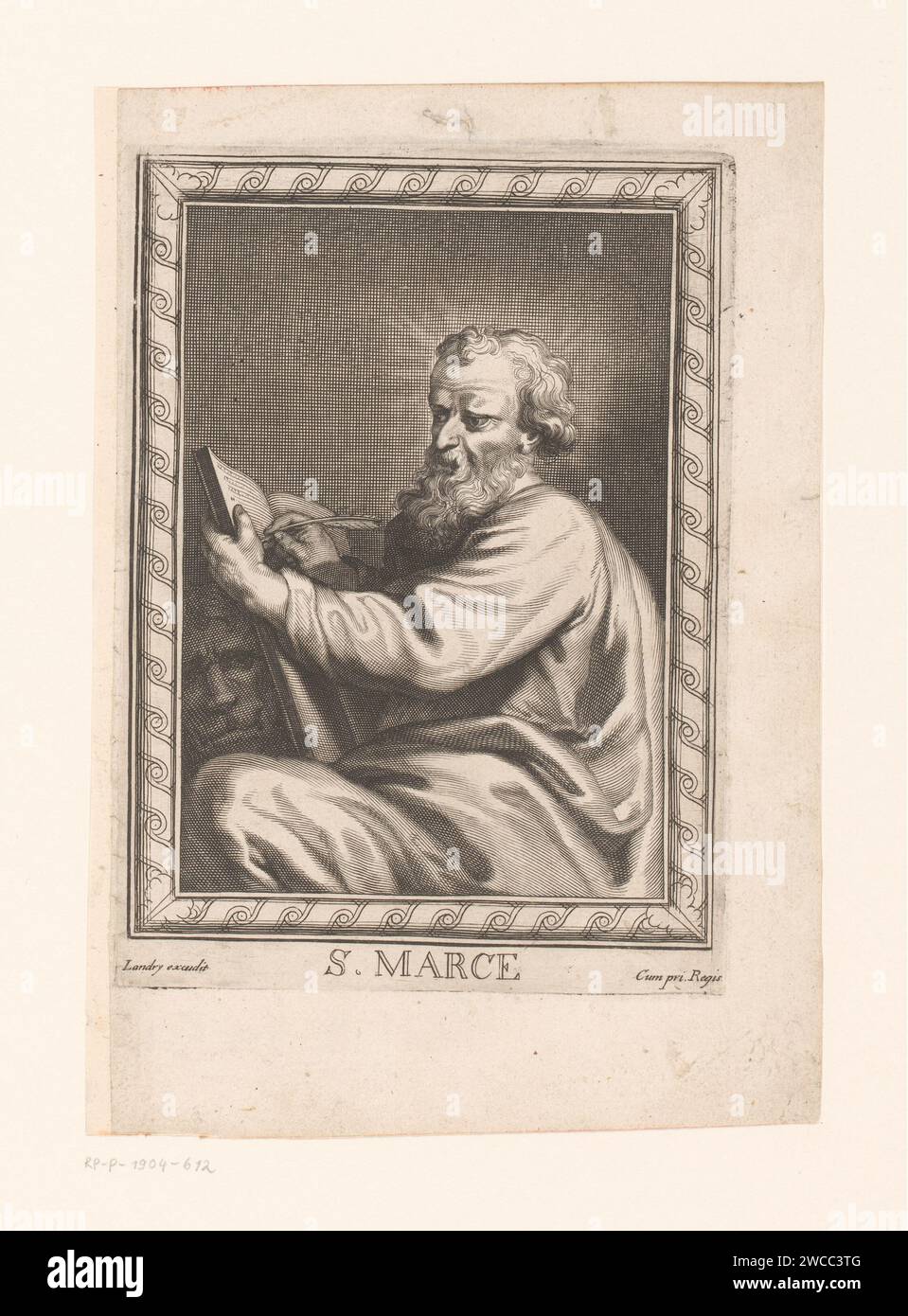 H. Marcus, Pierre Landry, Pierre Landry (possibly), 1640 - 1701 print ...