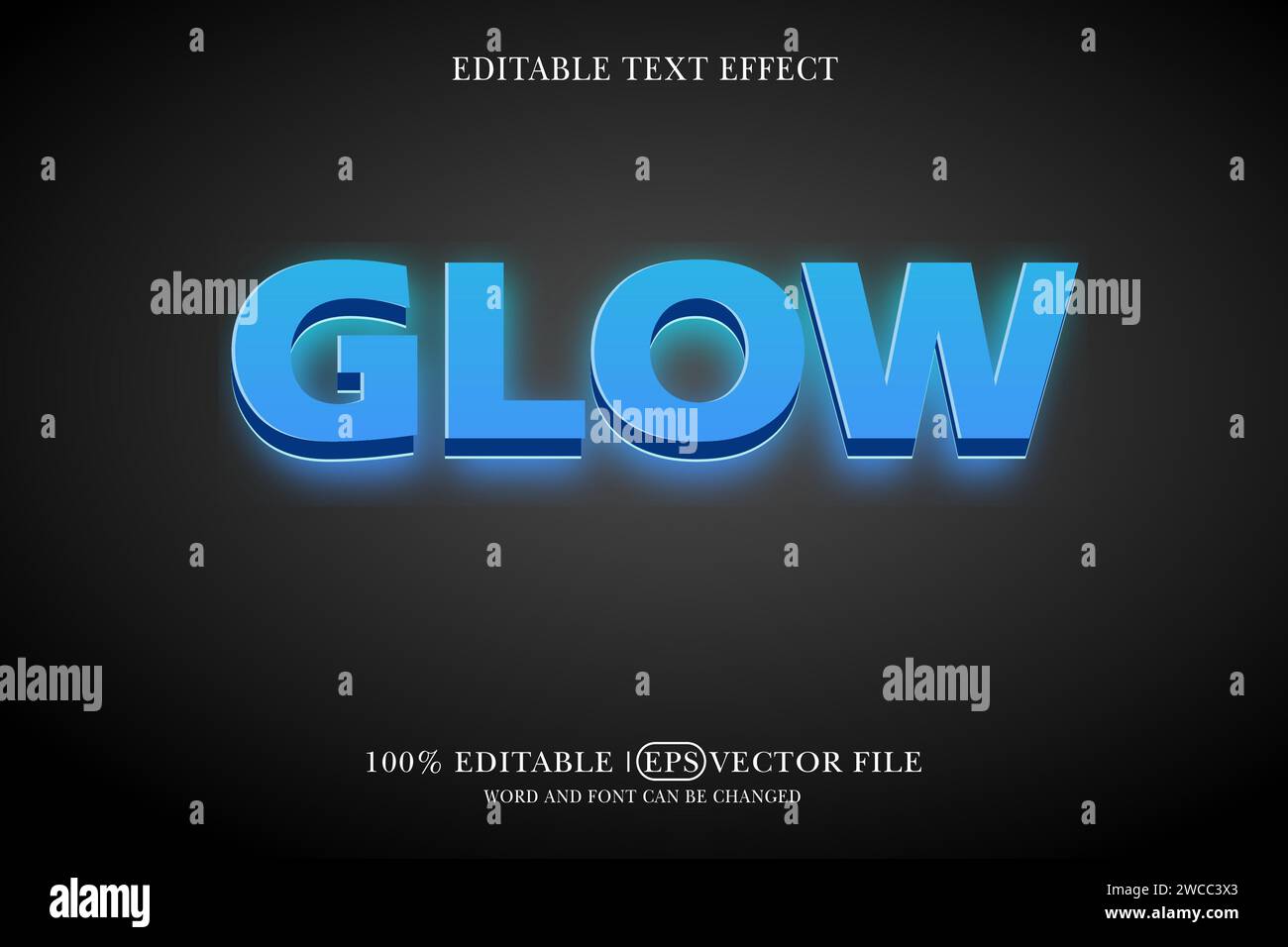 Retro long shadow text effect with editable text. 3D Text Mockup Stock ... Retro long shadow text effect with editable text. 3D Text Mockup Stock ...