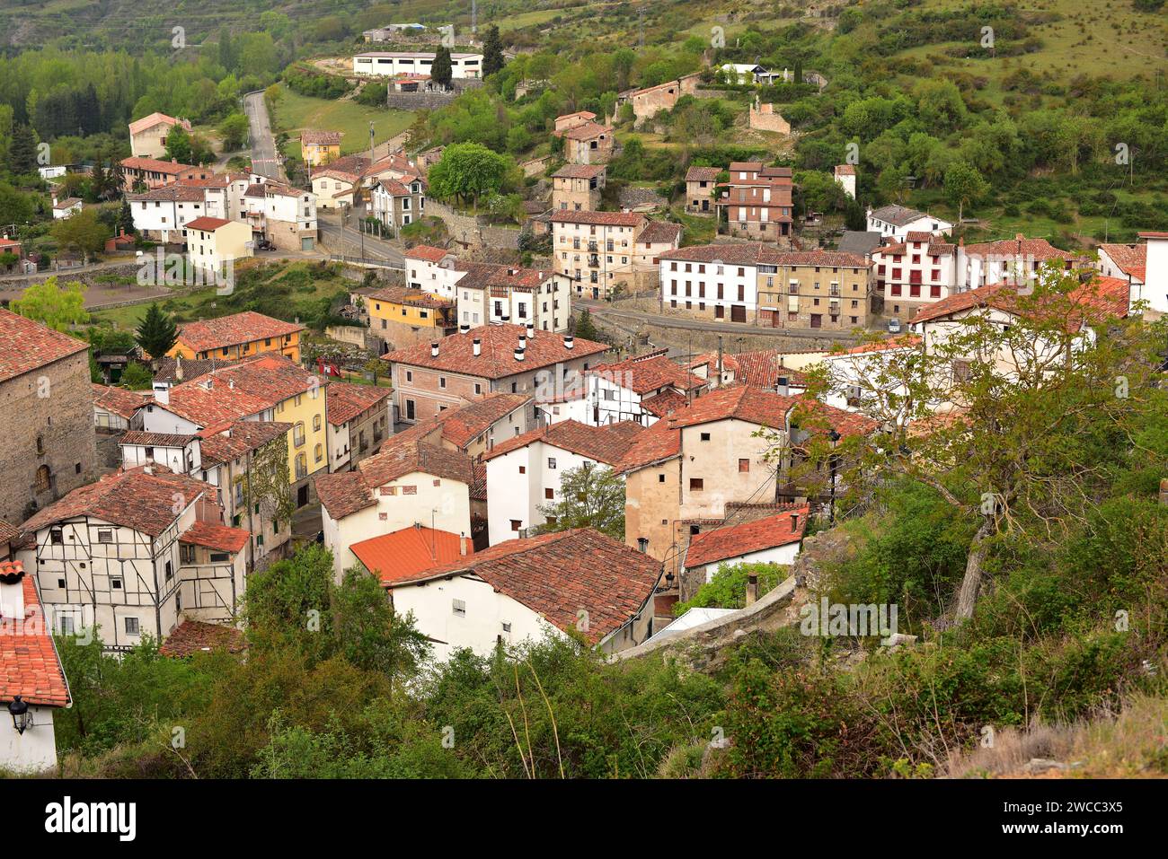 Soto en Cameros. Camero Viejo, La Rioja, Spain Stock Photo - Alamy