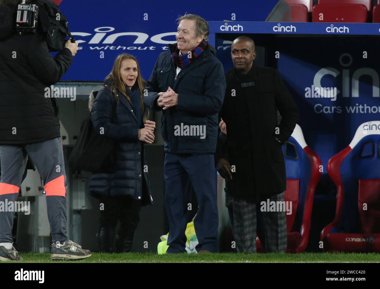 Kenny Sansom Ex Crystal Palace Player looks happy & healthy as he ...