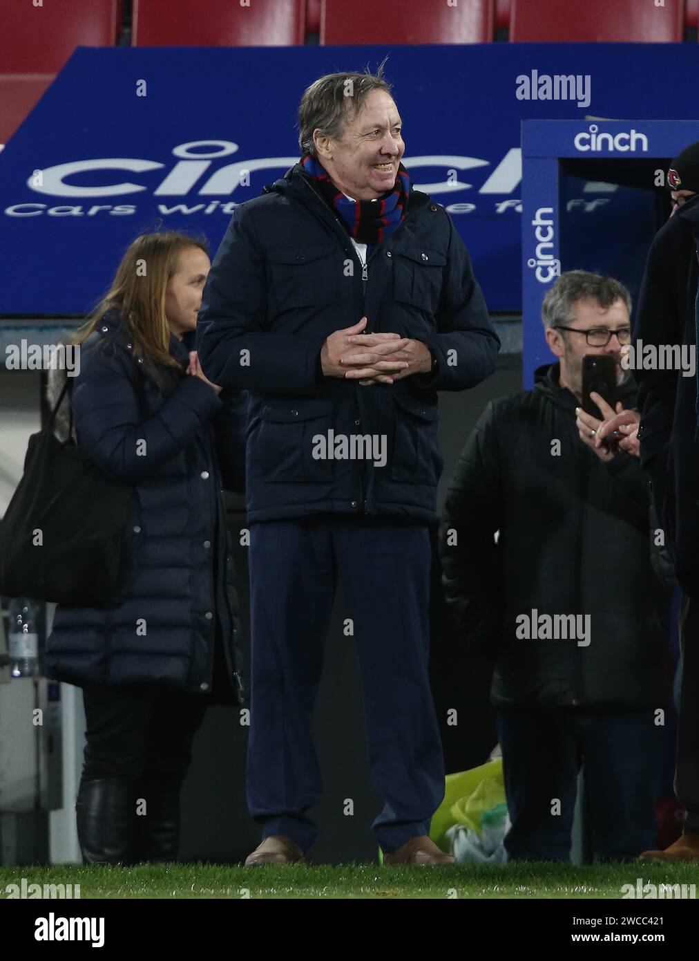 Kenny Sansom Ex Crystal Palace Player looks happy & healthy as he ...