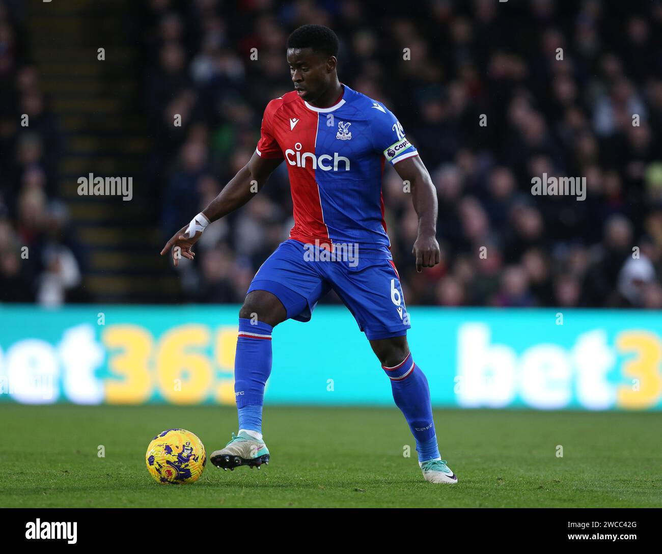 Marc Guehi of Crystal Palace. - Crystal Palace v Brentford, Premier ...