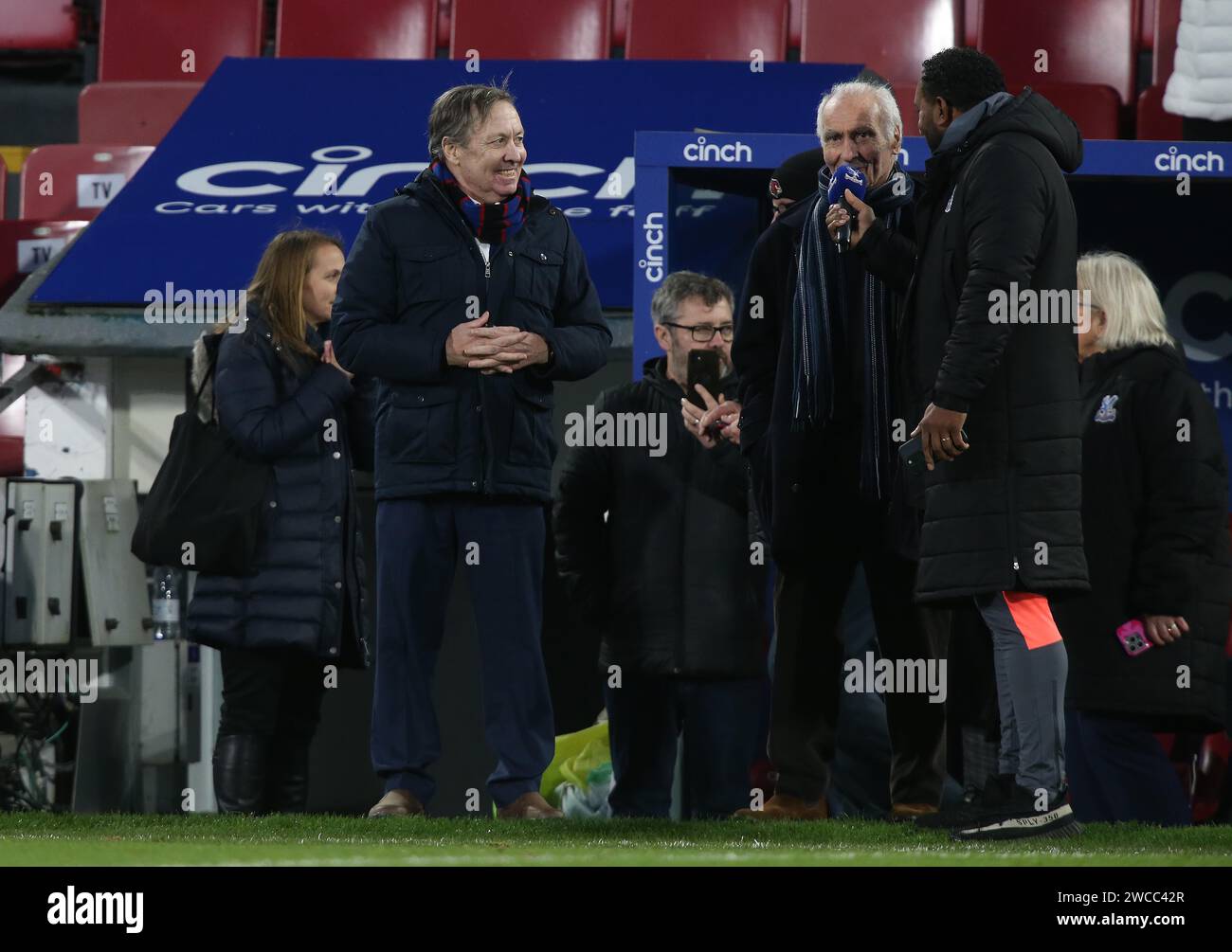 Kenny Sansom Ex Crystal Palace Player looks happy & healthy as he ...