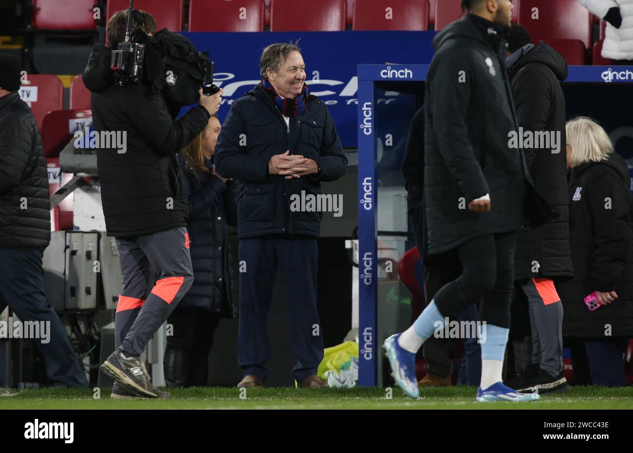 Kenny Sansom Ex Crystal Palace Player looks happy & healthy as he ...