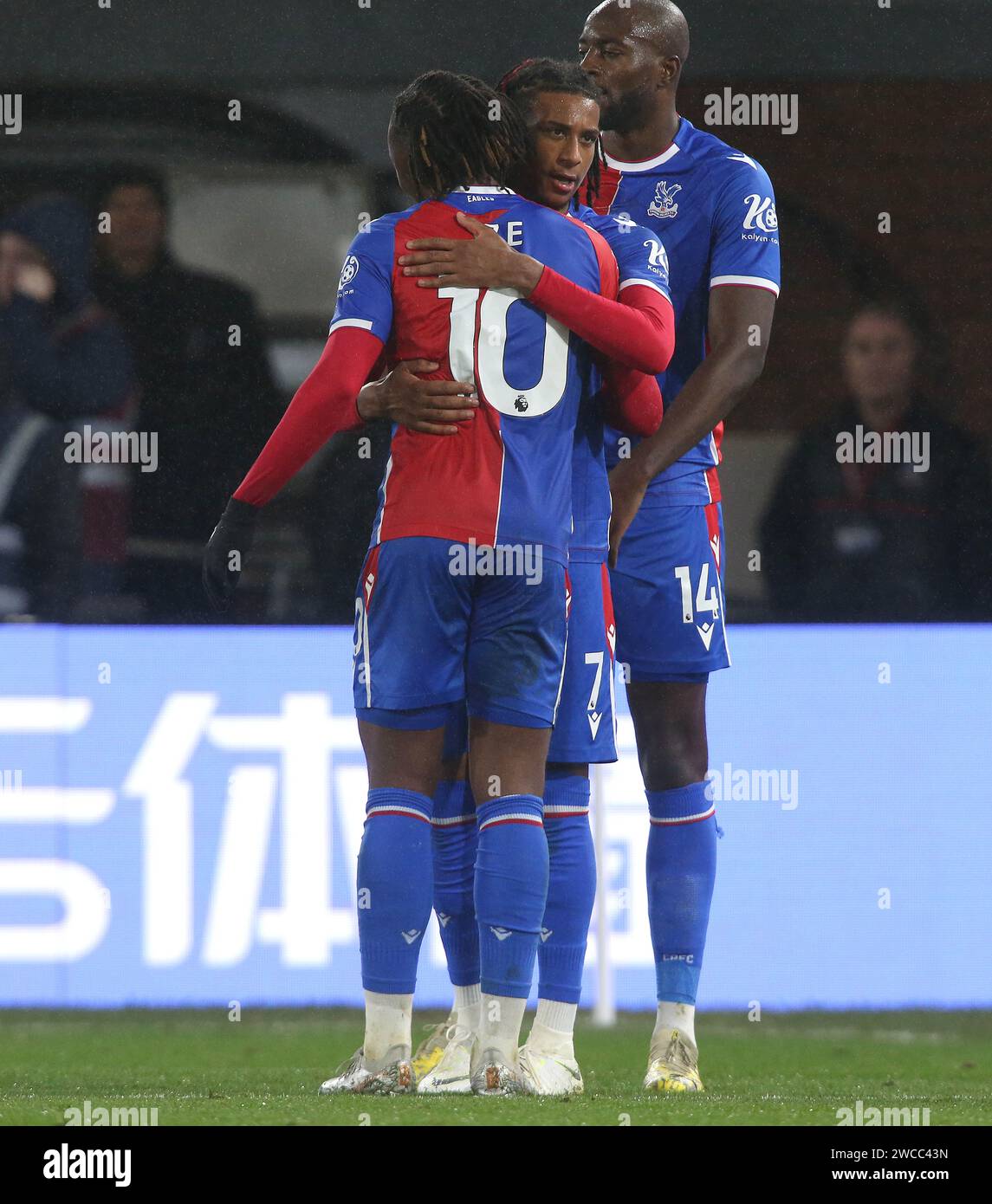GOAL 3-1, Michael Olise of Crystal Palace goal celebration with ...