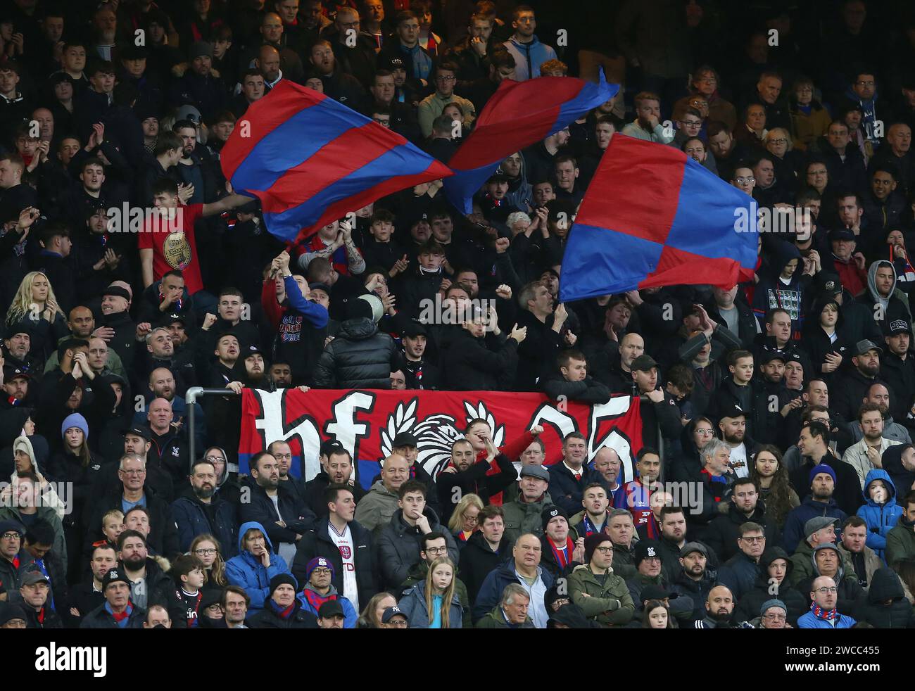 Crystal Palace fans. - Crystal Palace v Brentford, Premier League ...