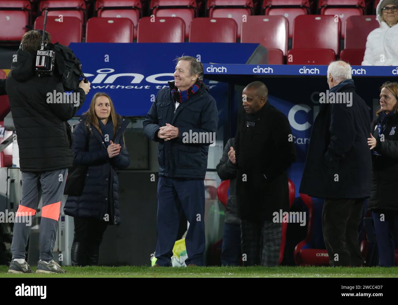 Kenny Sansom Ex Crystal Palace Player looks happy & healthy as he ...