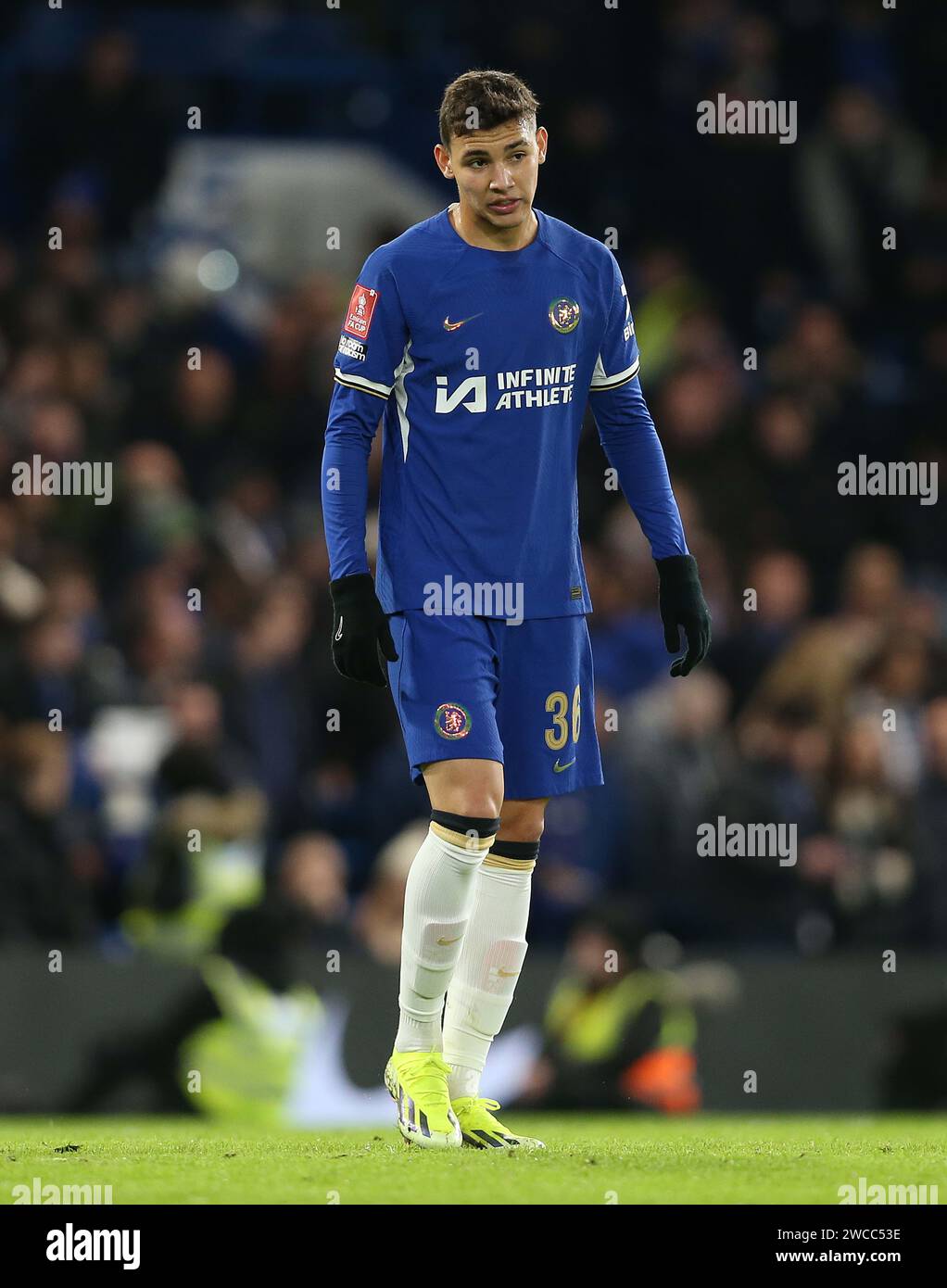 Deivid Washington of Chelsea. - Chelsea v Preston North End, Emirates ...