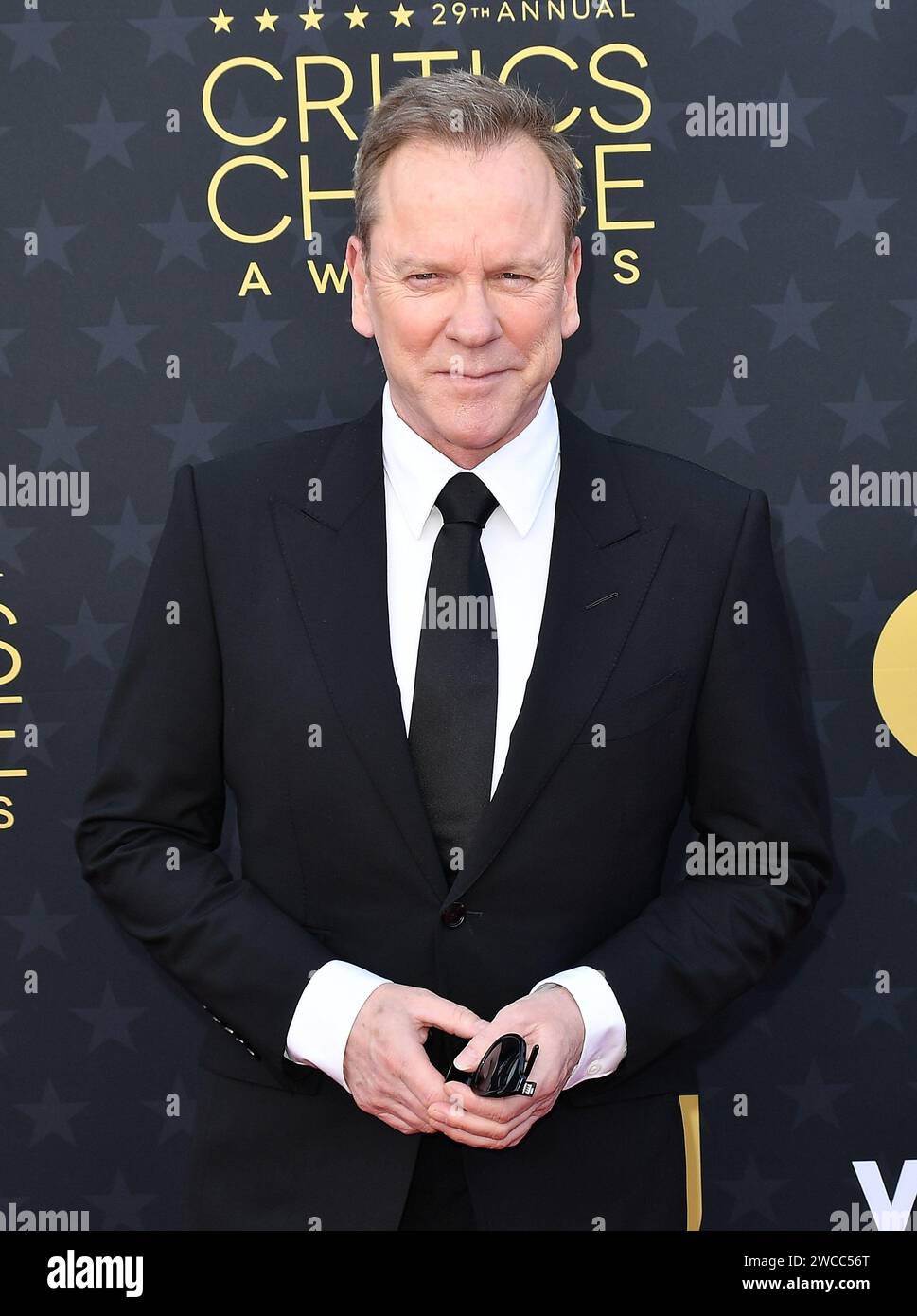 Santa Monica, California. January 14, 2024, Kiefer Sutherland attends ...