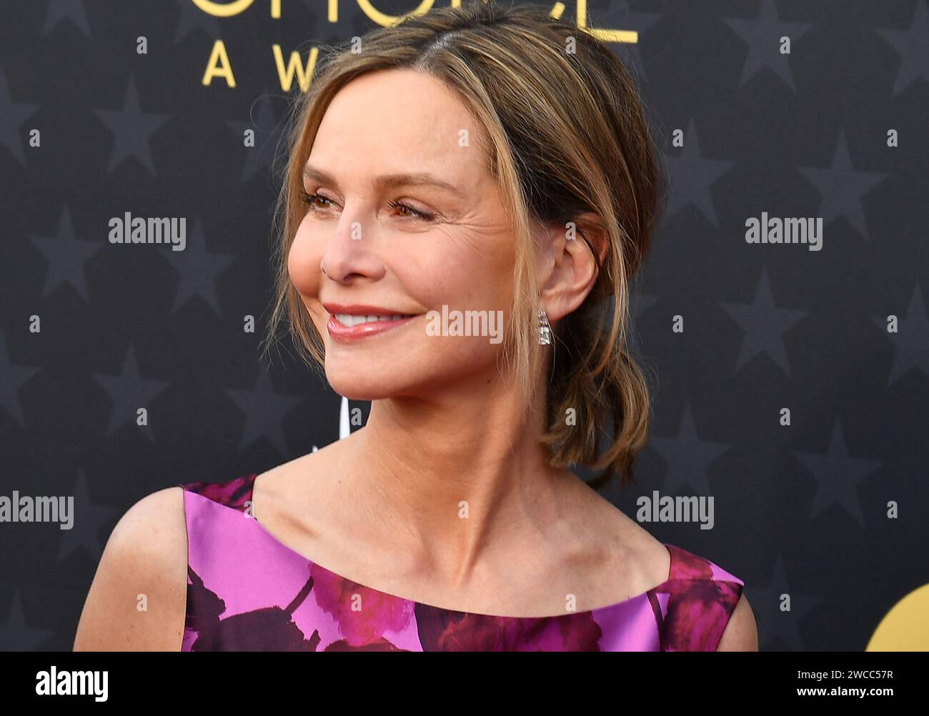 Santa Monica, California. January 14, 2024, Calista Flockhart attends ...