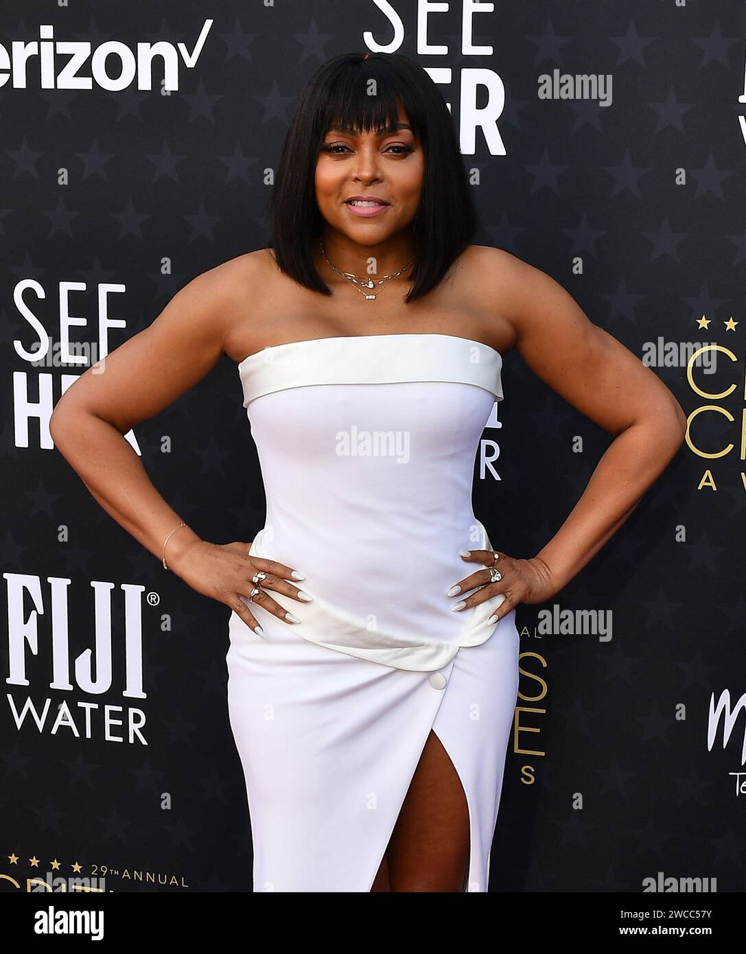 Santa Monica, California. January 14, 2024, Taraji P. Henson attends ...