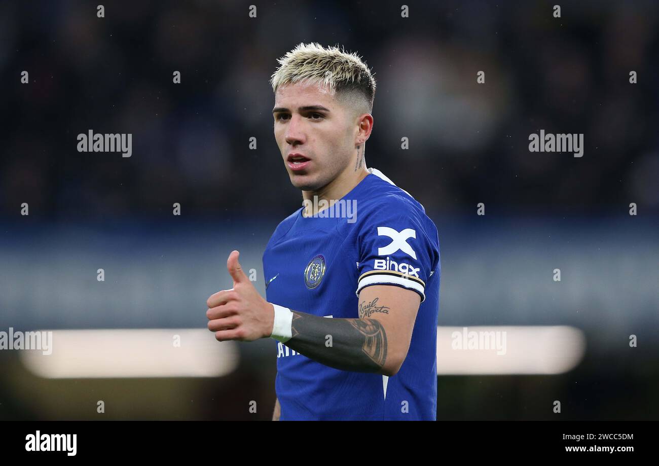 Enzo fernandez chelsea january 2023 hi-res stock photography and images ...