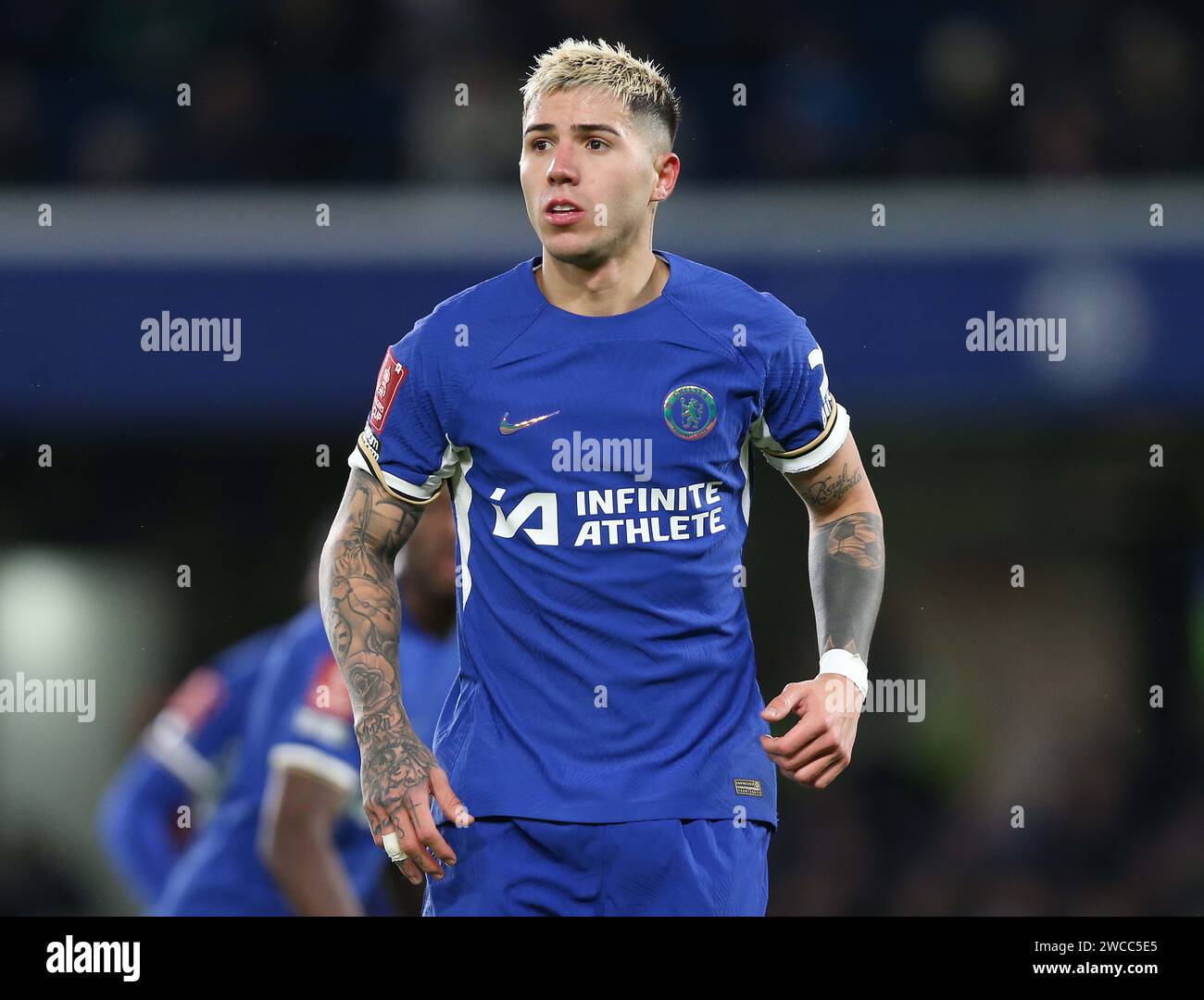 Enzo fernandez chelsea january 2023 hi-res stock photography and images ...