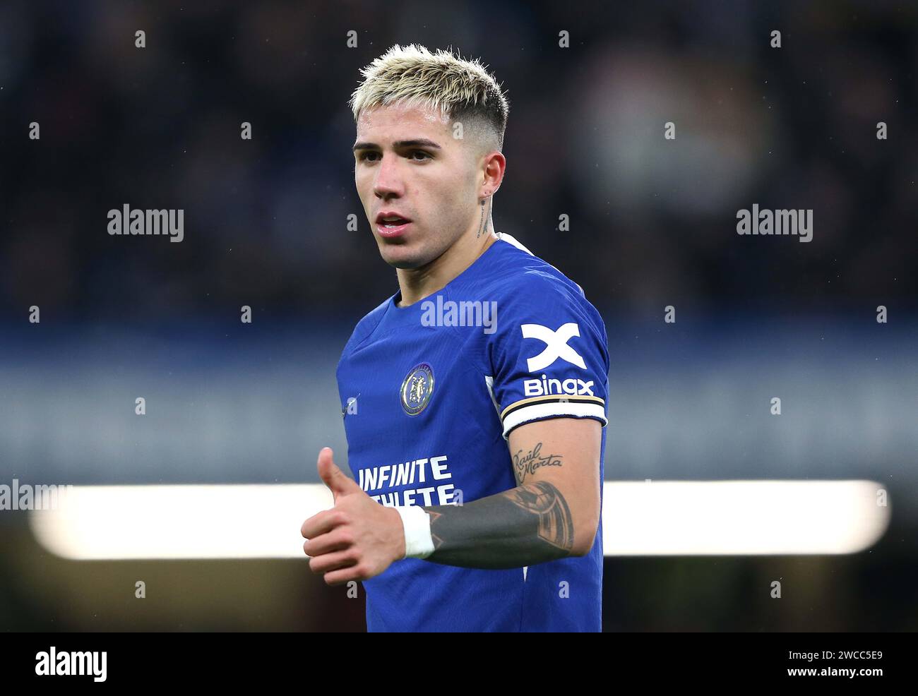 Enzo fernandez chelsea january 2023 hi-res stock photography and images ...