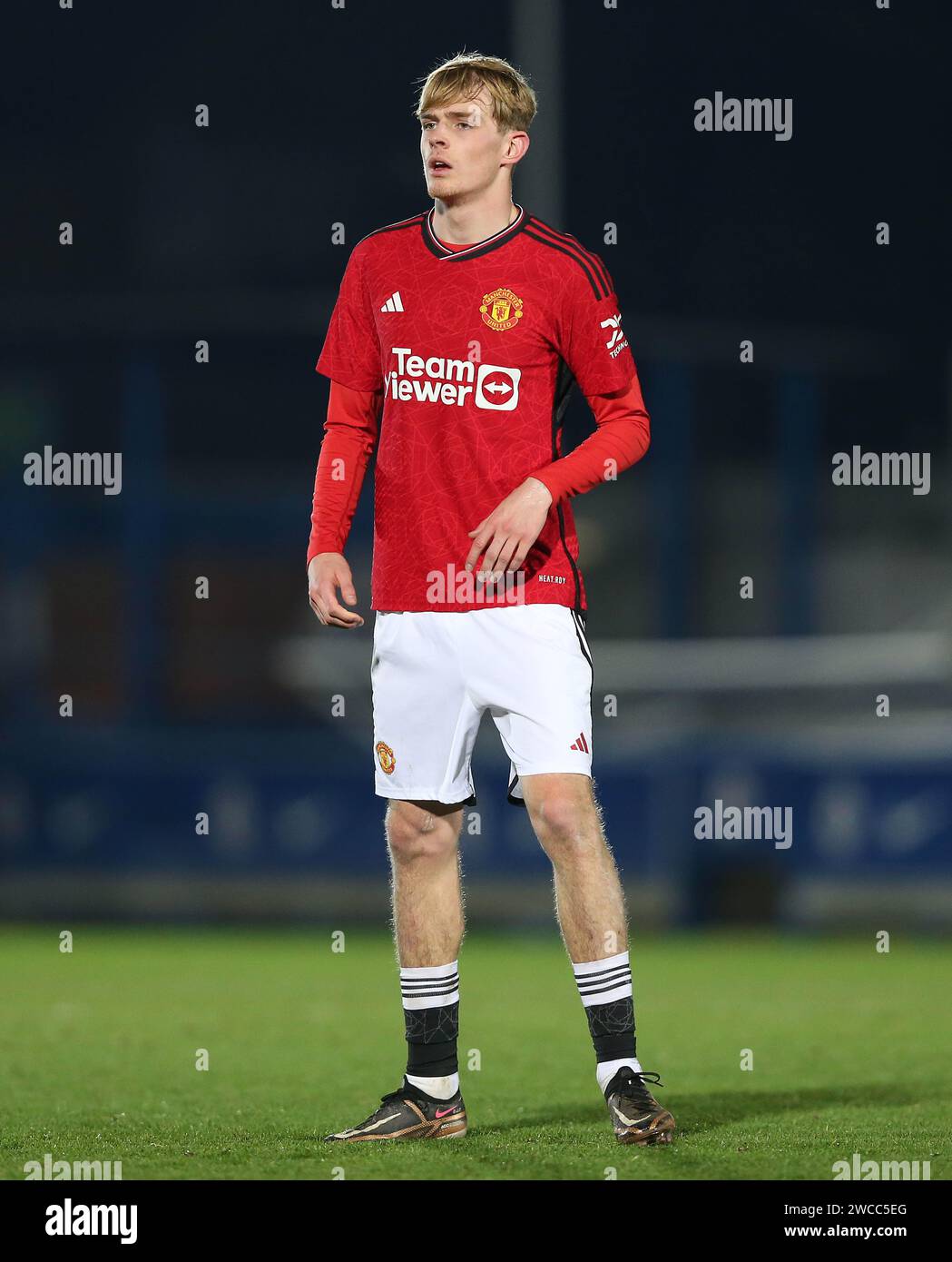 Toby Collyer Of Manchester United U21. - Chelsea U21 v Manchester ...