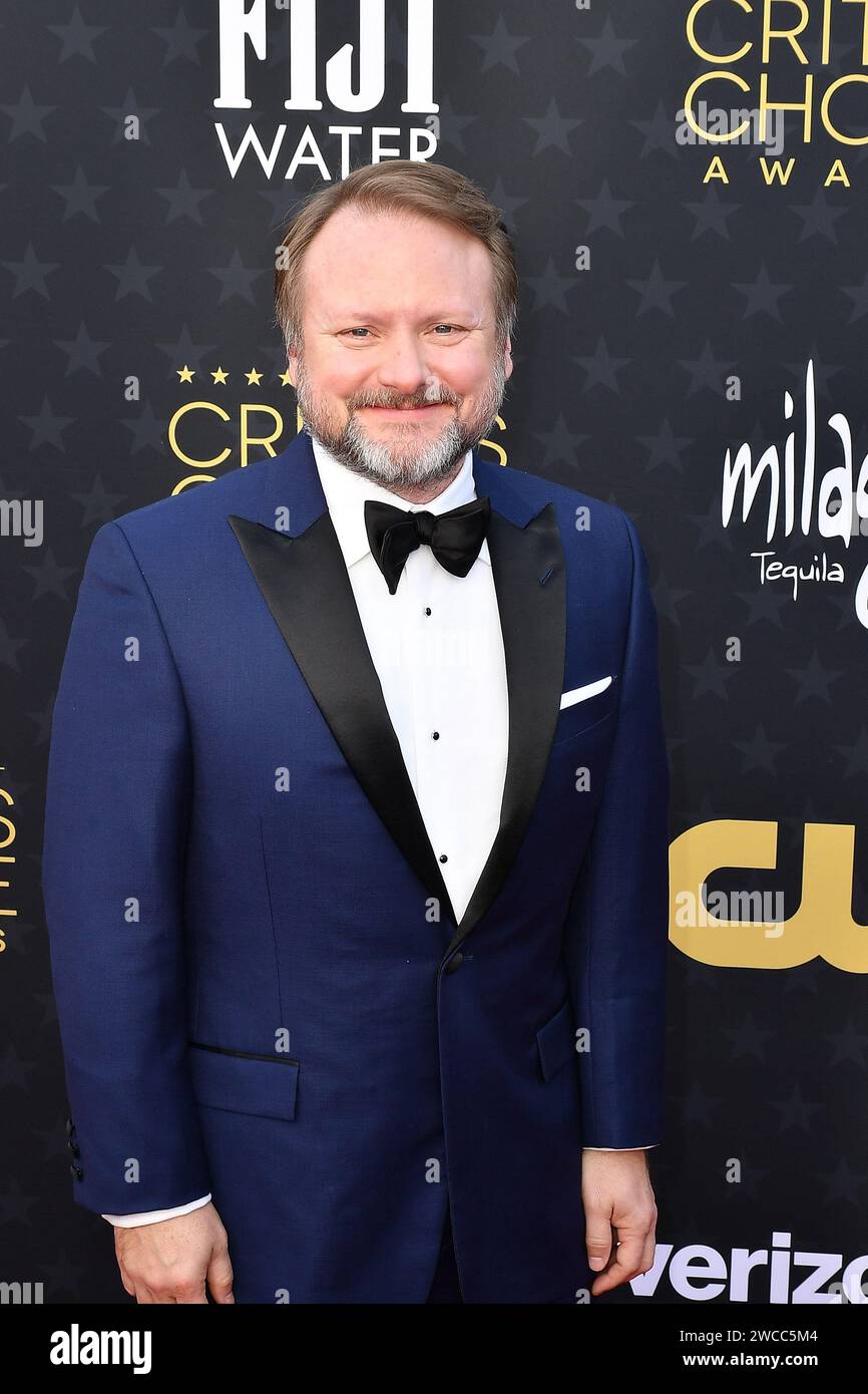 Santa Monica, California. January 14, 2024, Rian Johnson attends the ...