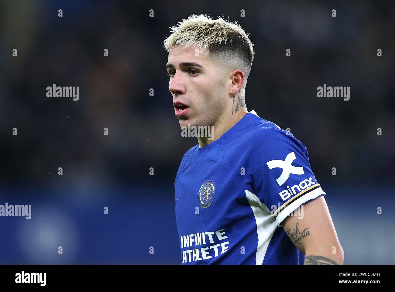 Enzo fernandez chelsea january 2023 hi-res stock photography and images ...