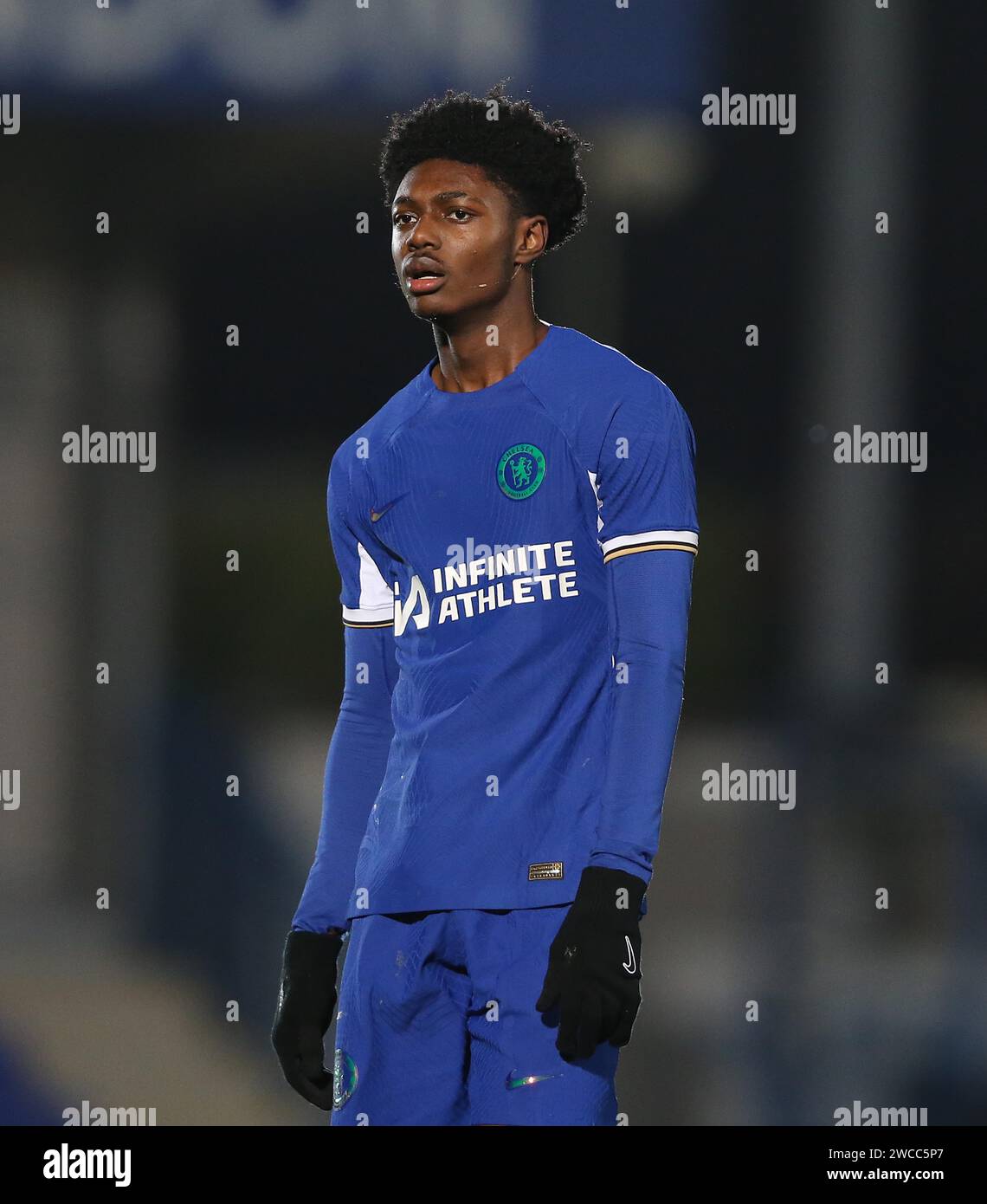 Sam Rak-Sakyi of Chelsea U21. - Chelsea U21 v Valencia U21, Premier ...