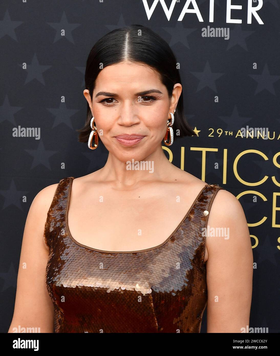 Santa Monica, California. January 14, 2024, America Ferrera attends the ...