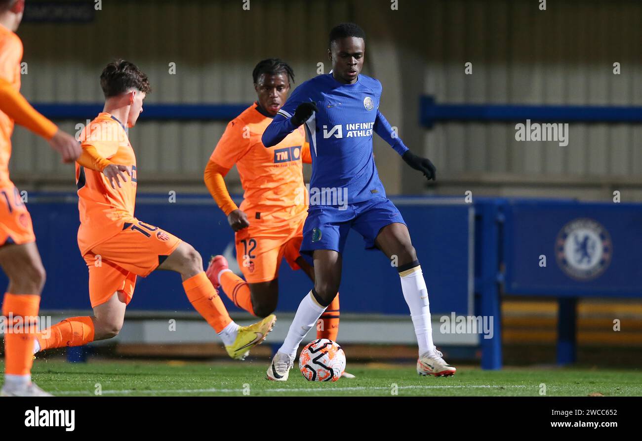 Tyrique George of Chelsea U21. - Chelsea U21 v Valencia U21, Premier ...