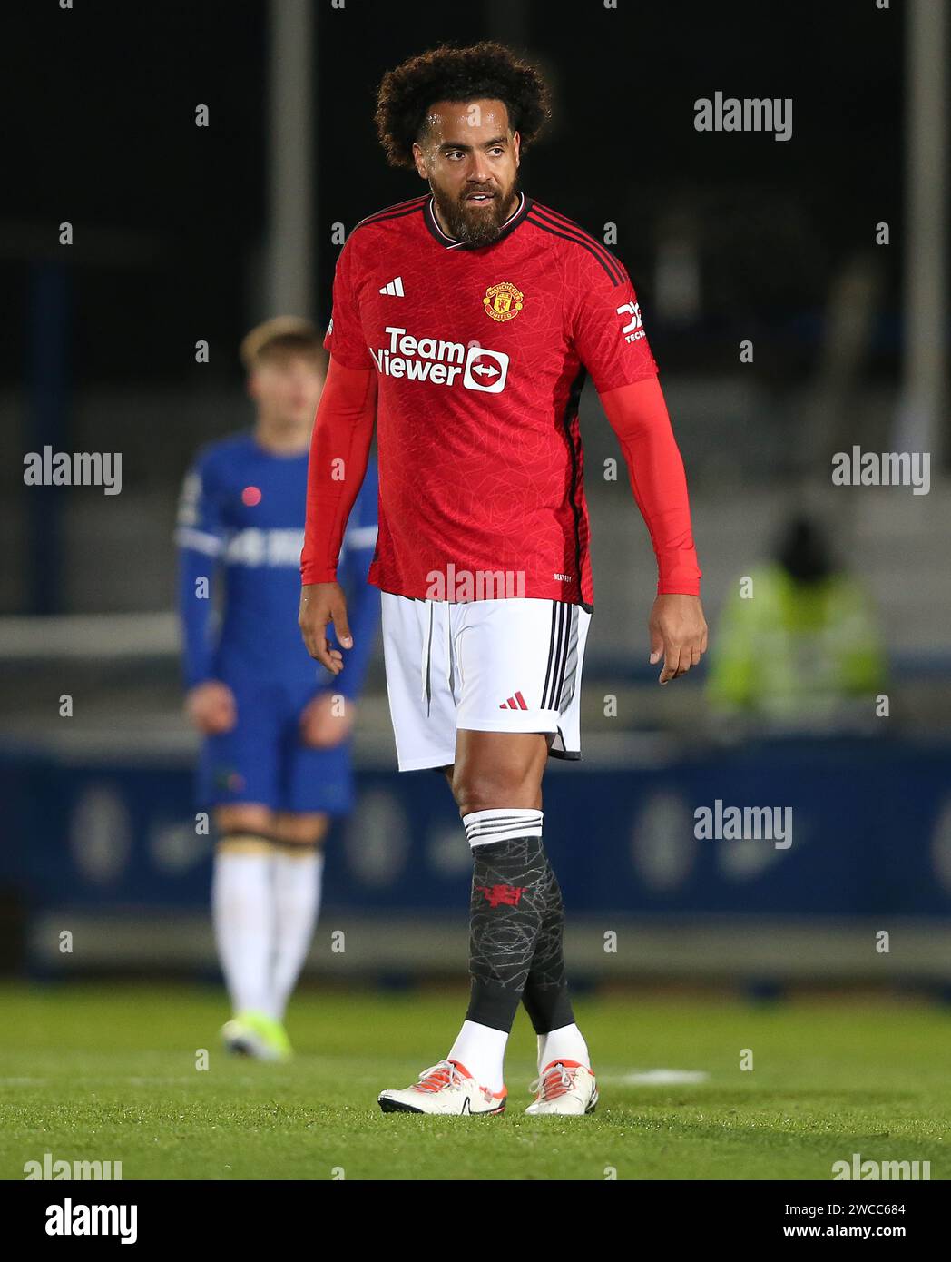 Tom Huddlestone Of Manchester United U21. - Chelsea U21 v Manchester ...