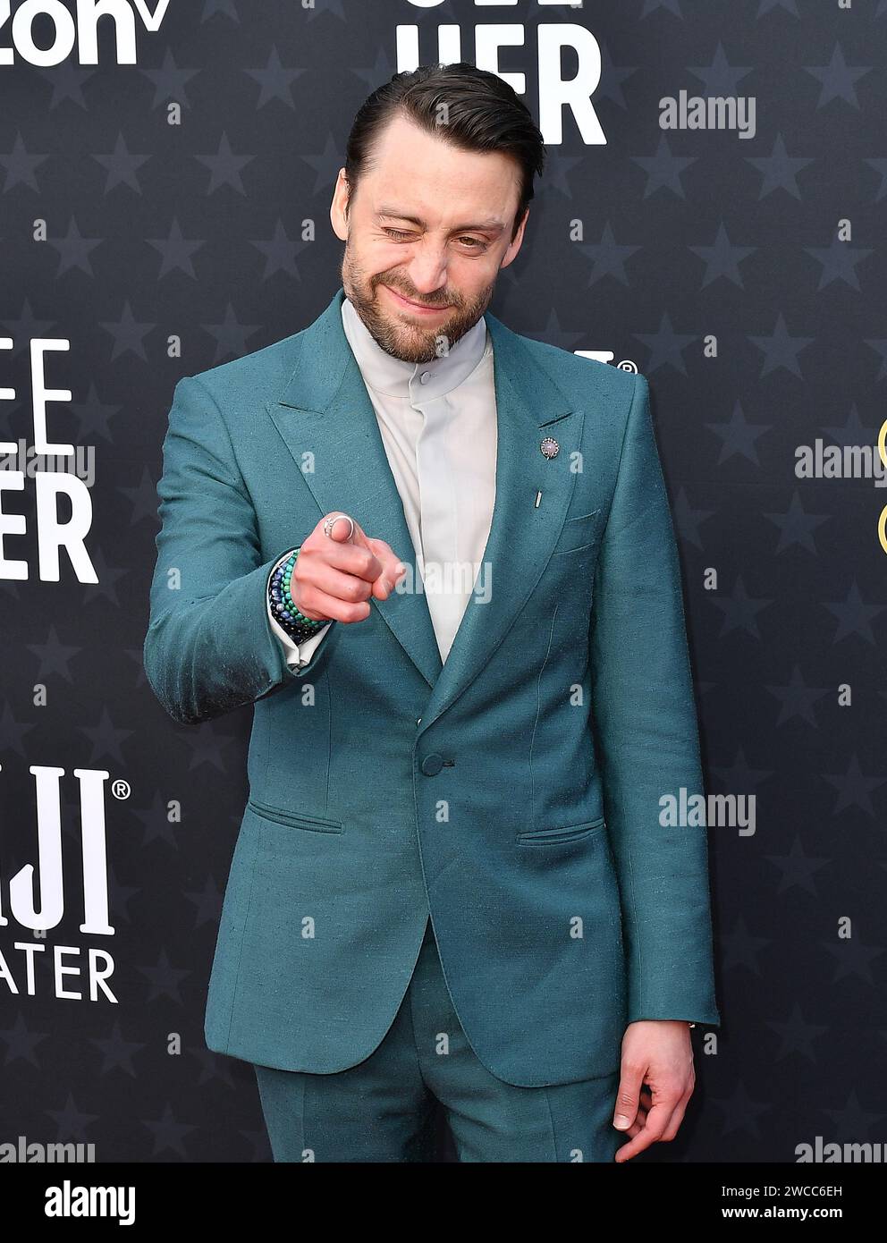 Santa Monica, California. January 14, 2024, Kieran Culkin attends the ...