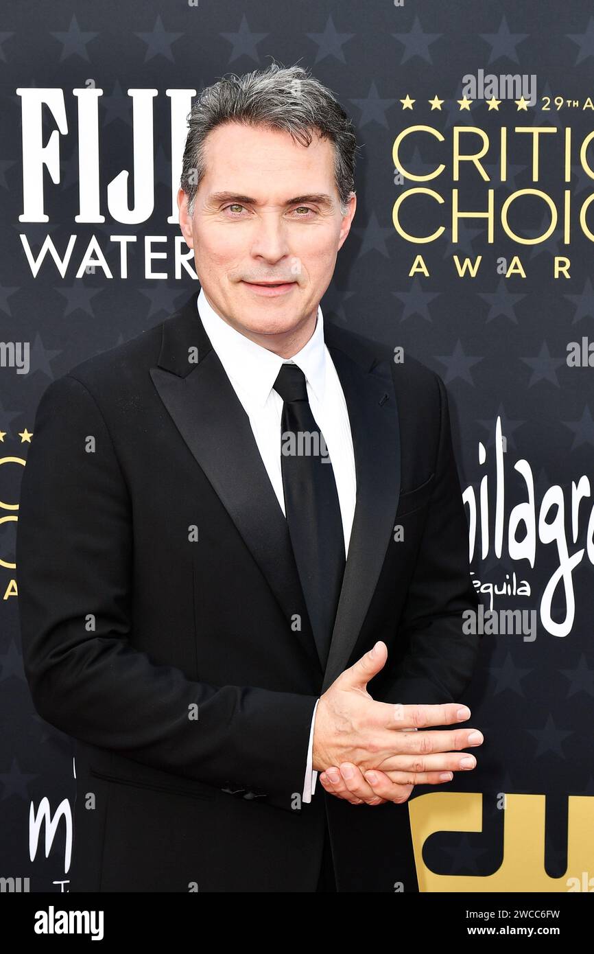 Santa Monica, California. January 14, 2024, Rufus Sewell attends the ...