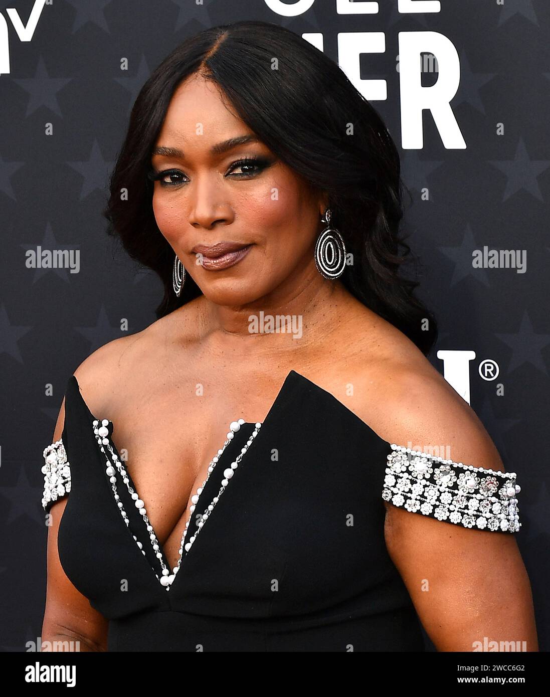Santa Monica, California. January 14, 2024, Angela Bassett attends the ...