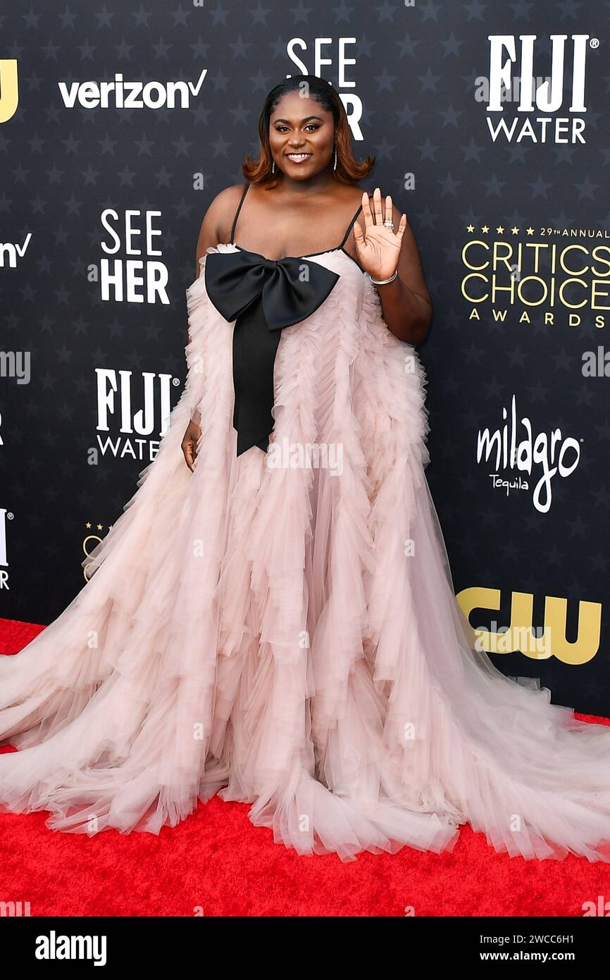 Santa Monica, California. January 14, 2024, Danielle Brooks attends the ...