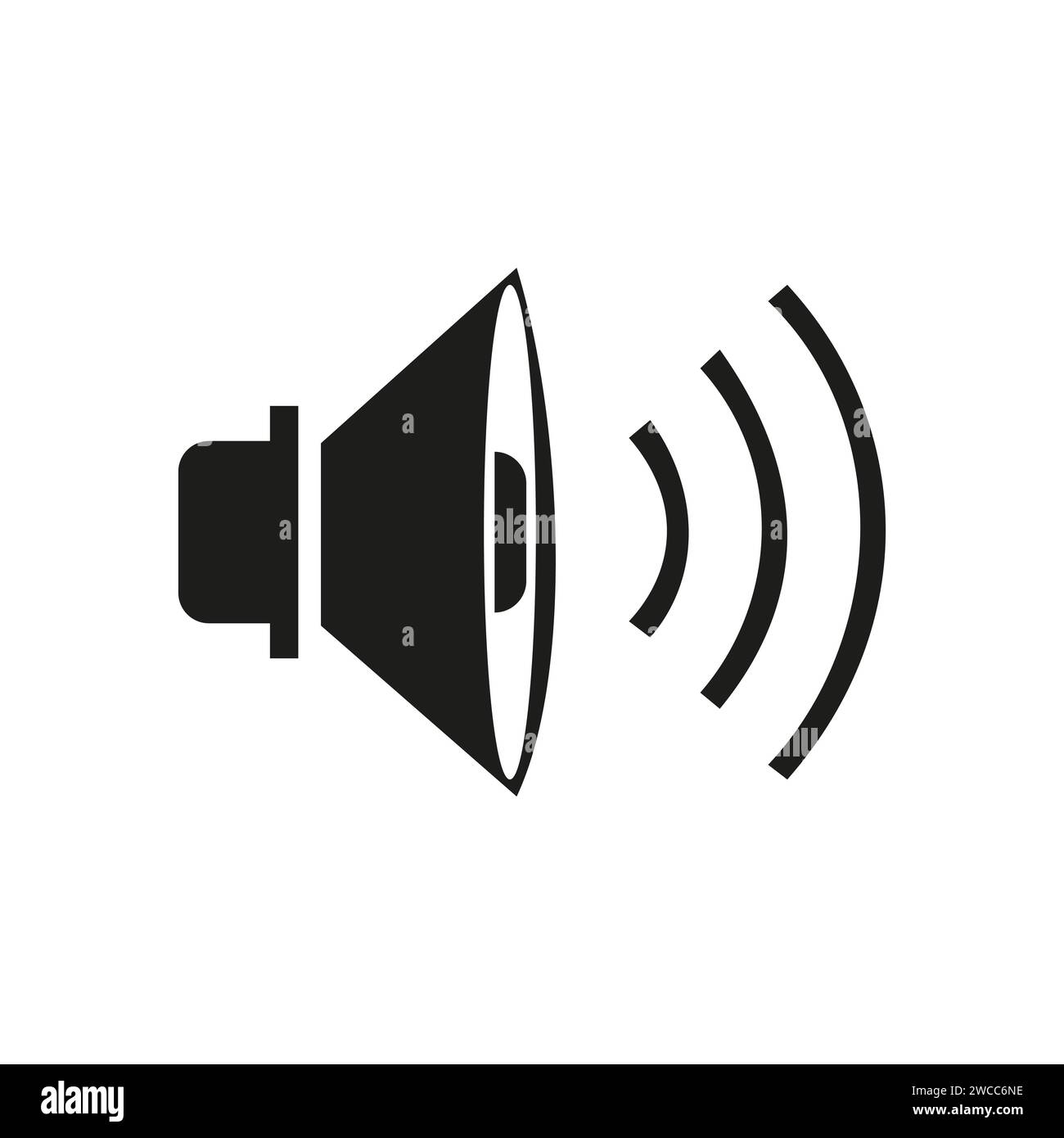 Sound Icon. Podcast Icon, Broadcast Symbol Vector Template Stock Vector ...