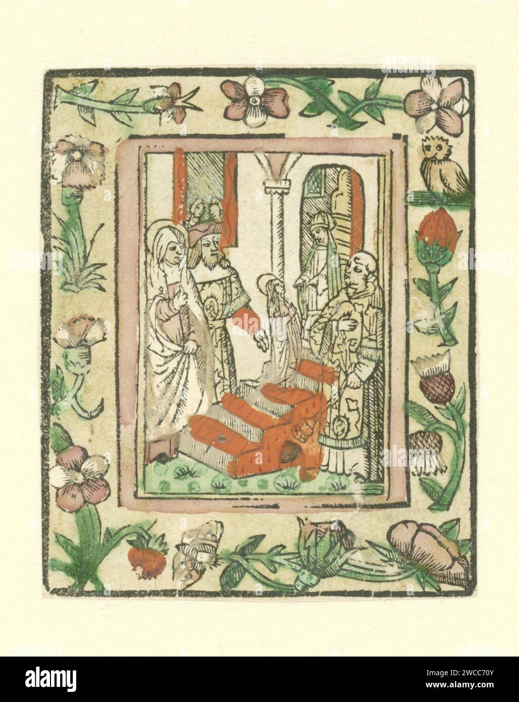 The first temple of Maria, Anonymous, 1490 - 1510 print Assignment of ...