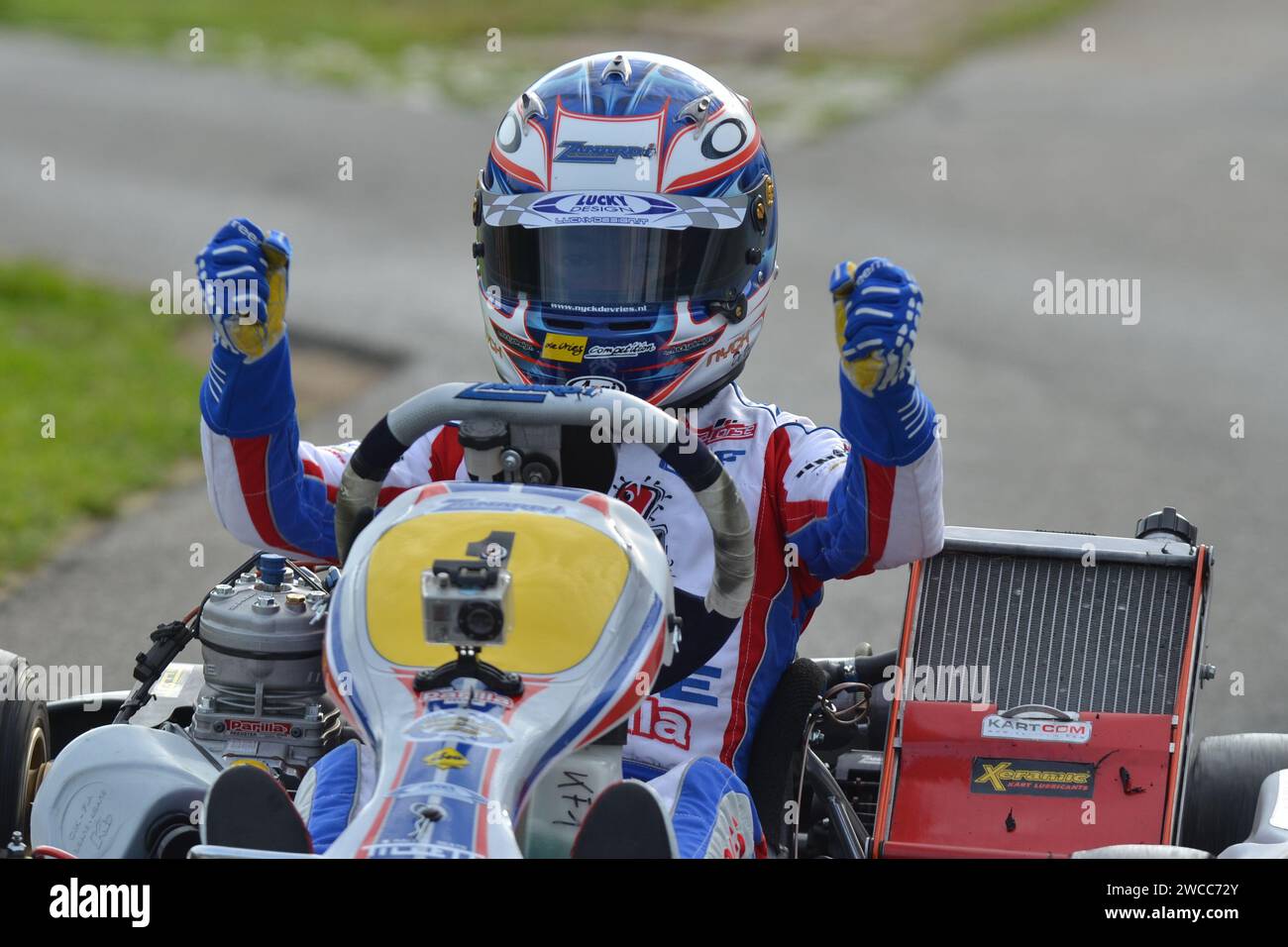 Nyck de Vries seen here during his karting career, the Dutch racing ...