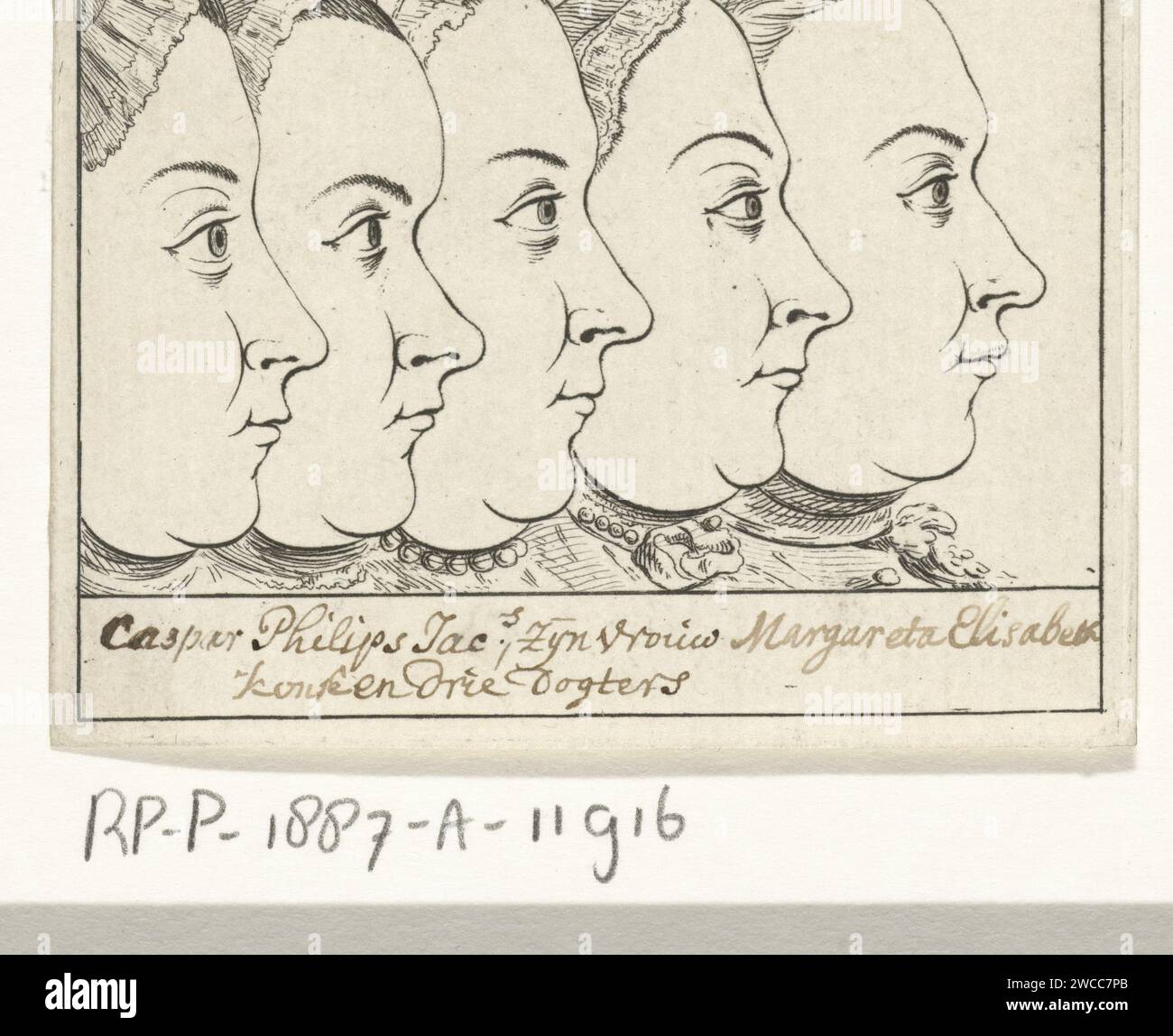 Family portrait of the Philips family, Anna Elisabeth Philips, 1766 ...