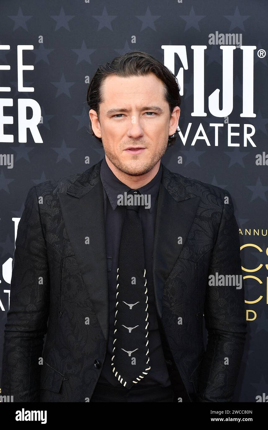 Santa Monica, USA. 15th Jan, 2024. Lewis Pullman attends the 29th ...