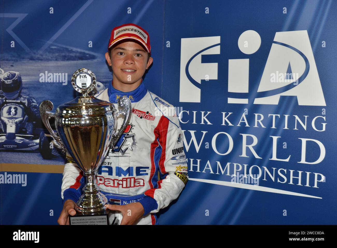 Nyck de Vries seen here during his karting career, the Dutch racing ...