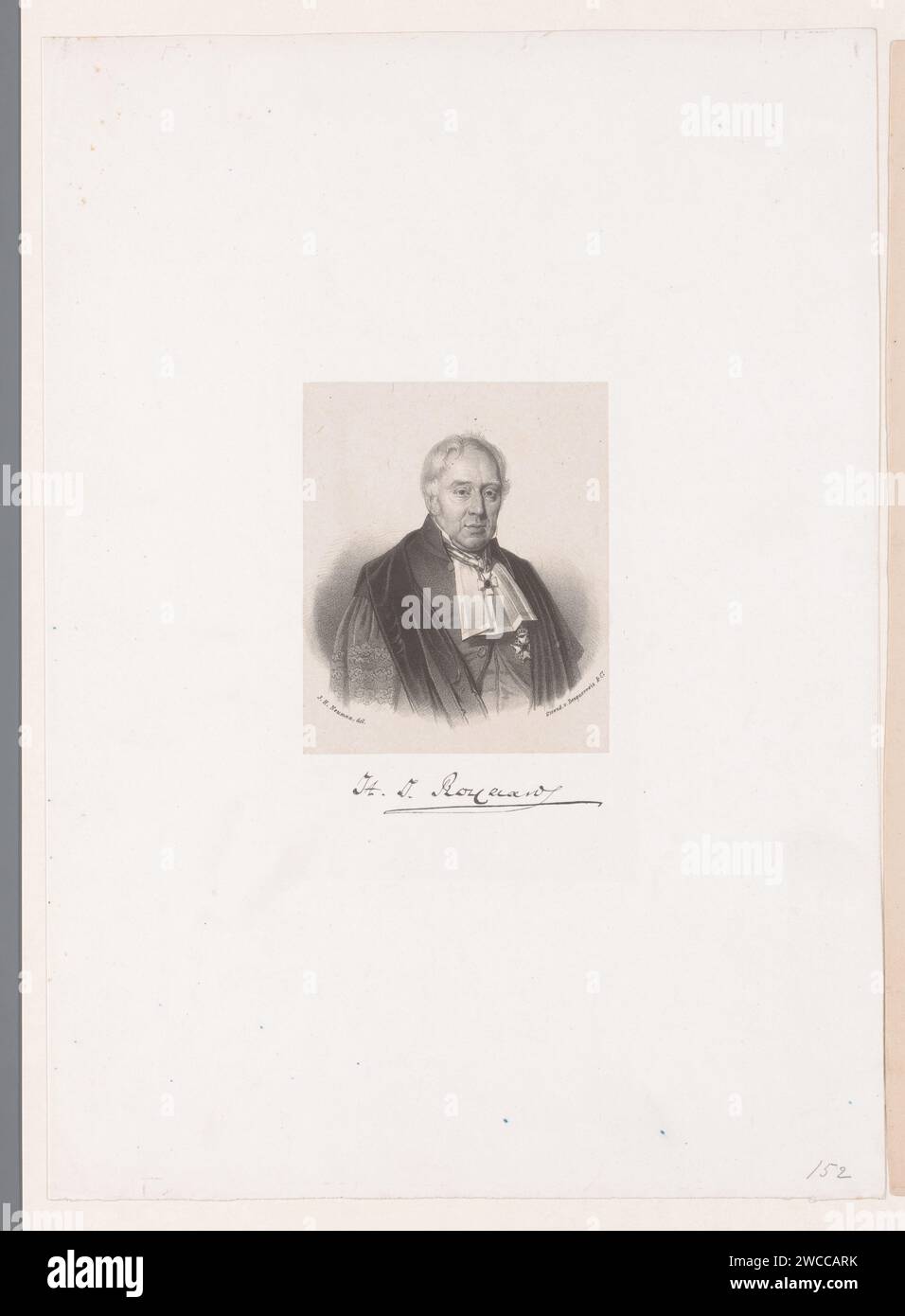 Portret Van Herman Johan Royaards, Desguerrois & Co., After Johan ...