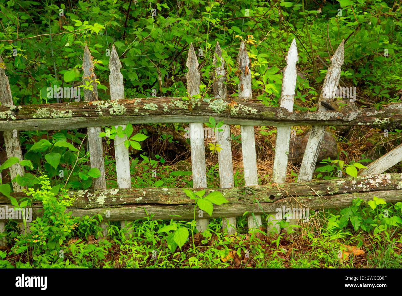 Picket fence, Hopewell Furnace National Historic Site, Pennsylvania ...