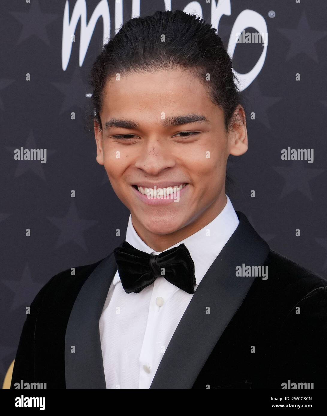 D'Pharaoh Woon-A-Tai arrives at the 29th Annual Critics Choice Awards ...