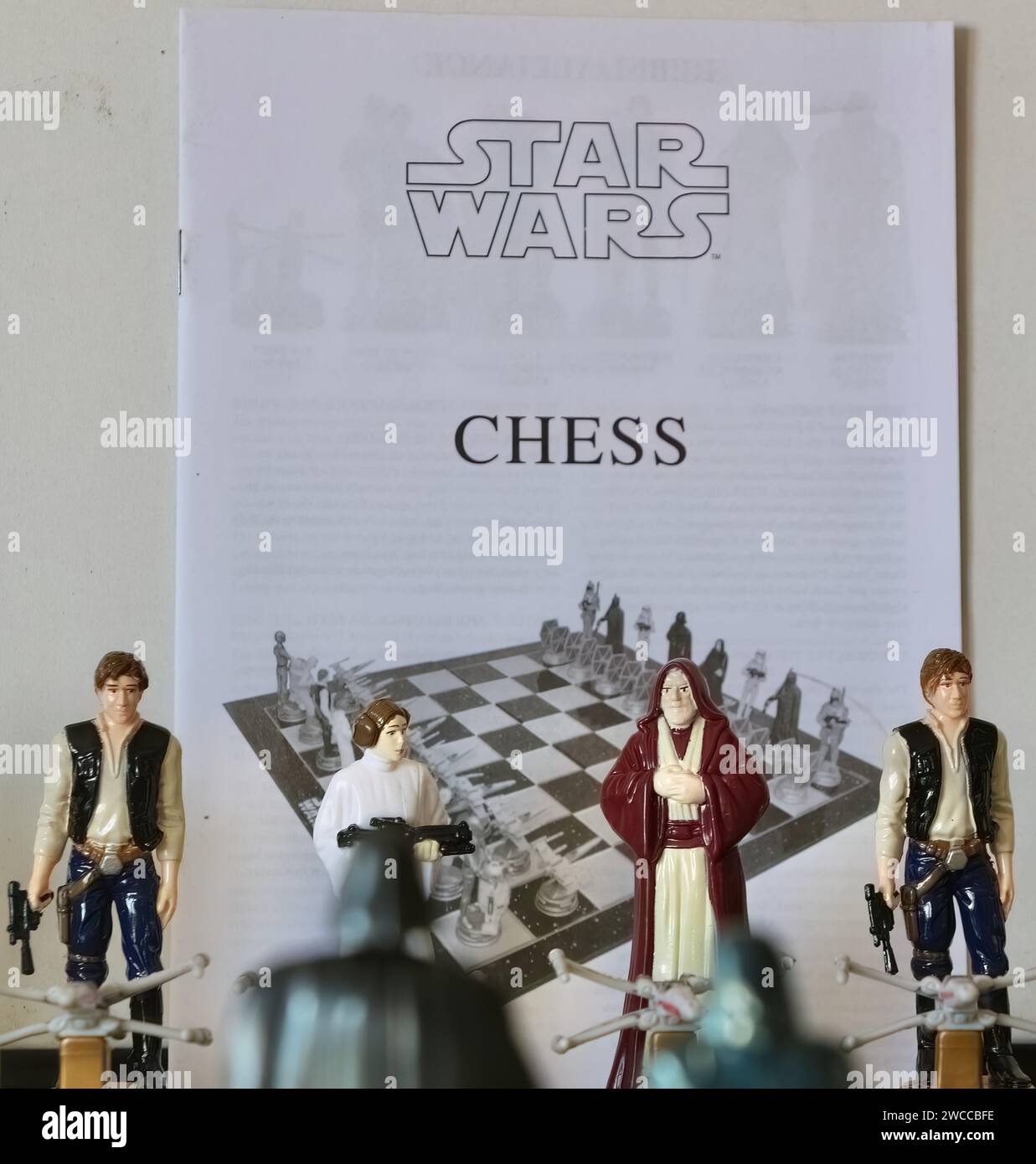 Photo of a Vintage 1999 A La Carte Star Wars Chess Collector's 3D Chess ...