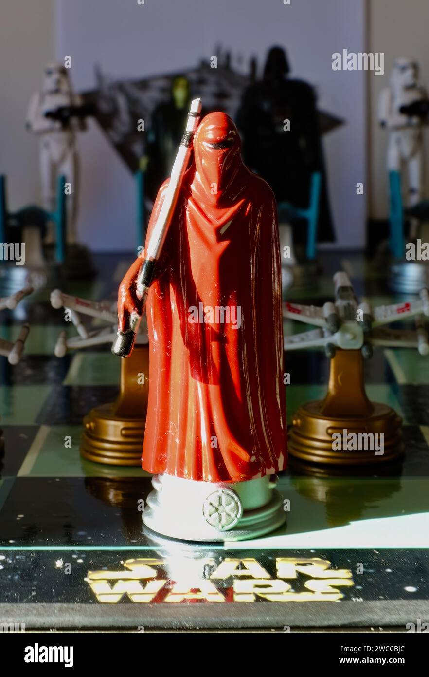 Photo of an Emperor's Royal Guard chess piece from a Vintage 1999 A La ...