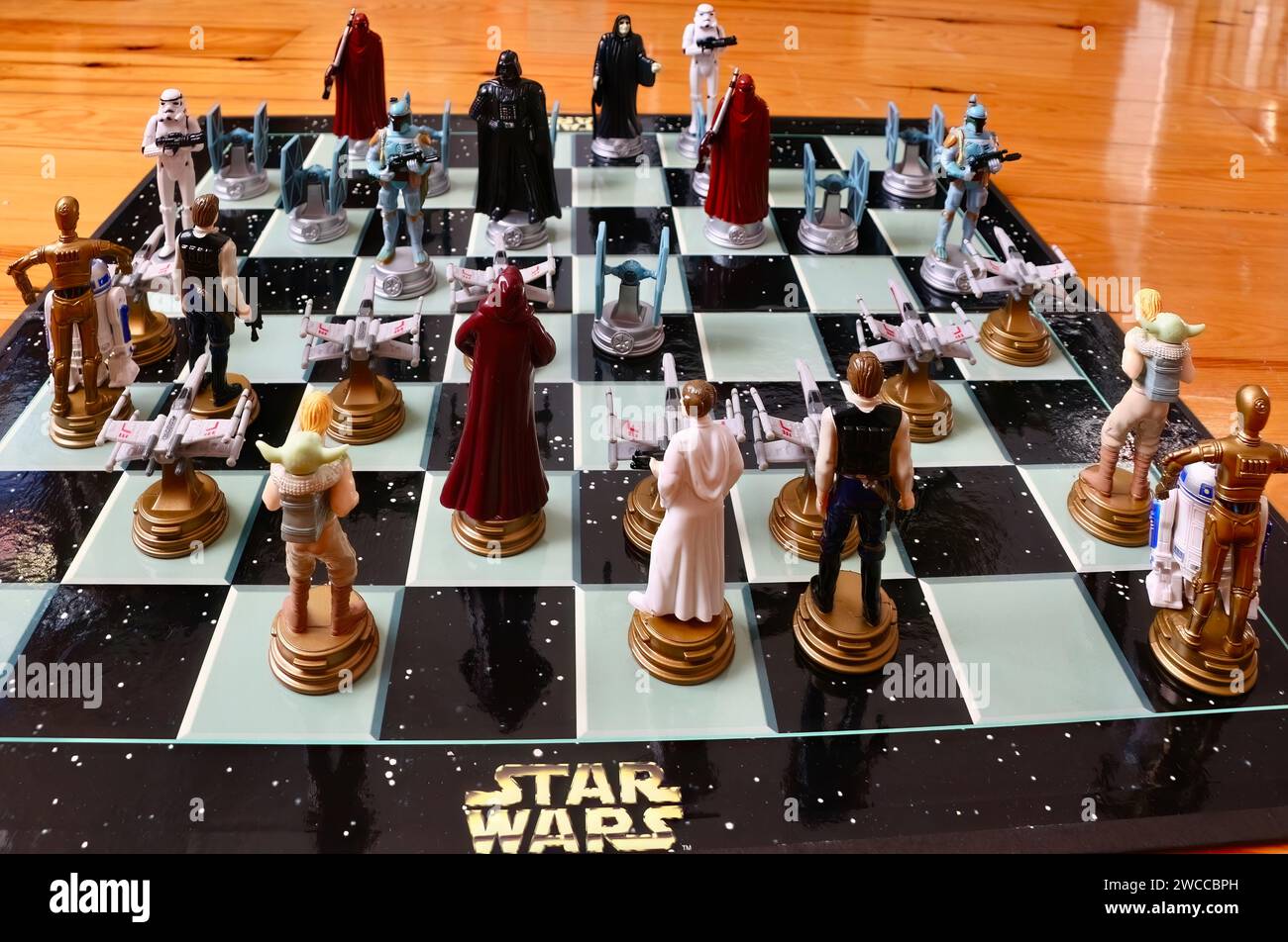 Star Wars Chess Board