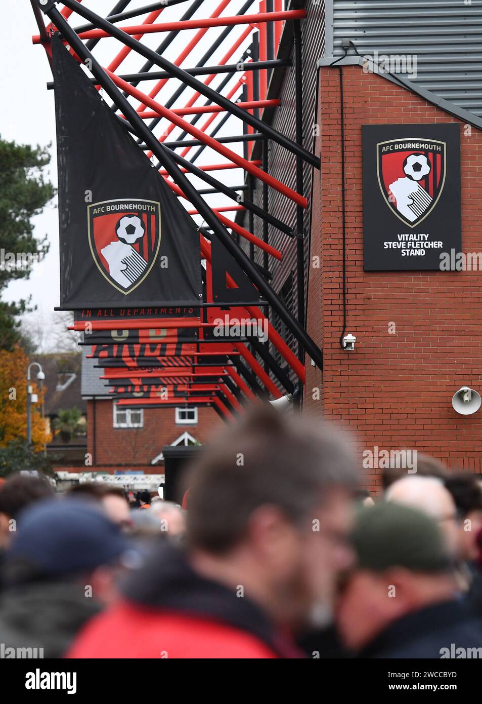 A general view of the stadium - AFC Bournemouth v Luton Town, Premier ...