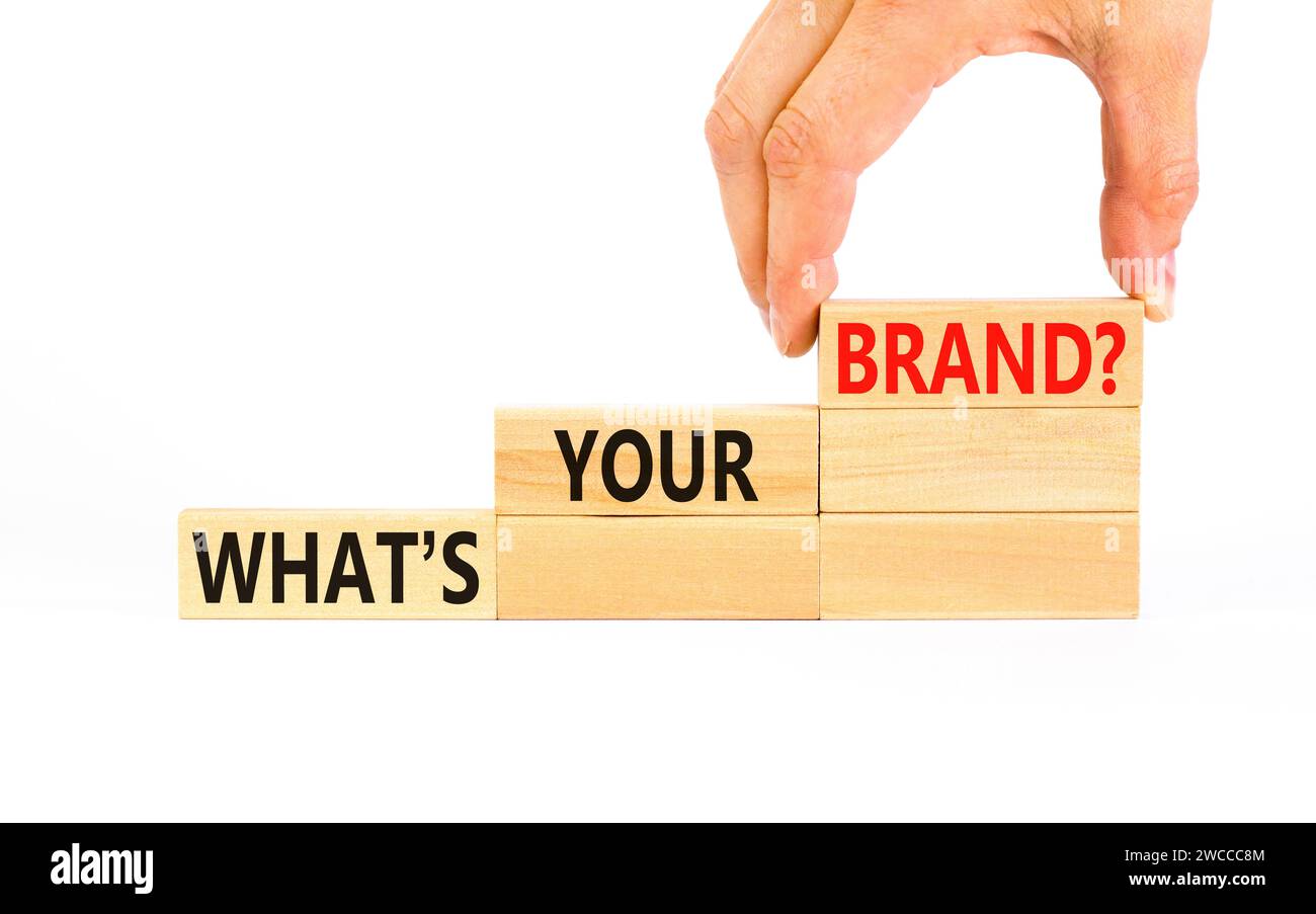 Branding and what is your brand symbol. Concept words What is your ...