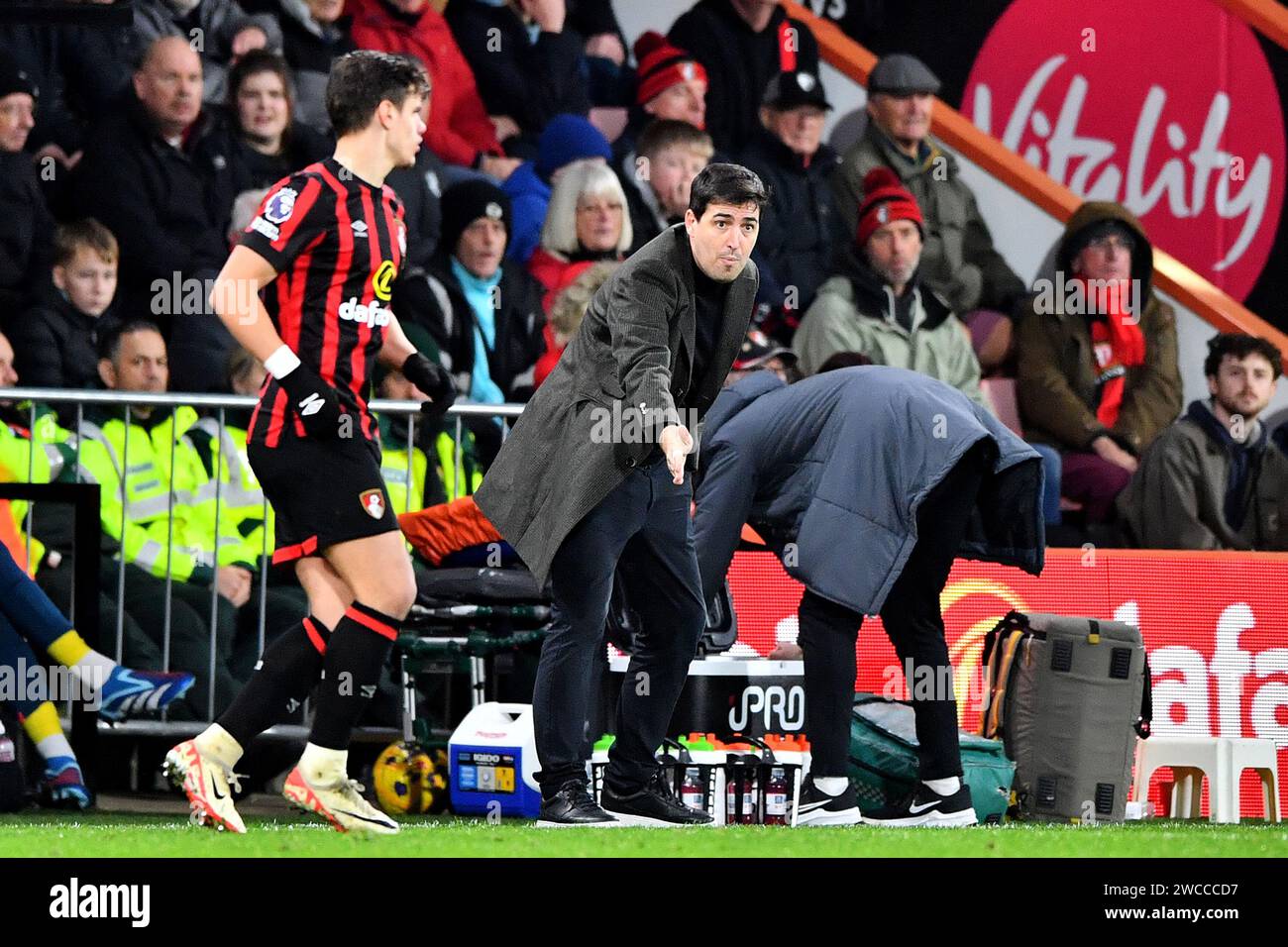 AFC Bournemouth manager Andoni Iraola - AFC Bournemouth v Luton Town ...