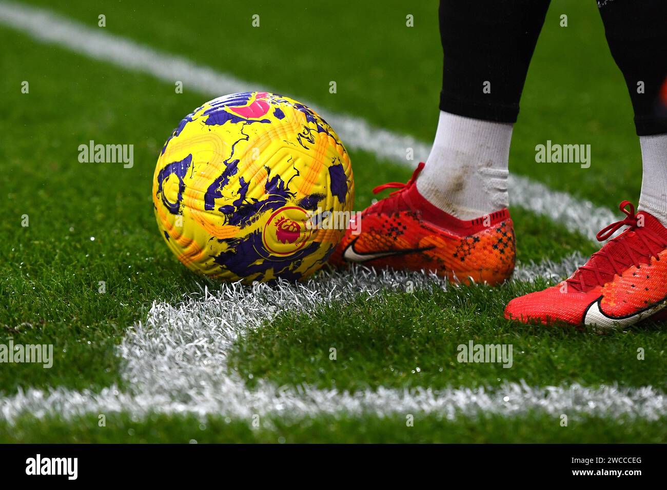 The Nike match ball - AFC Bournemouth v Luton Town, Premier League ...