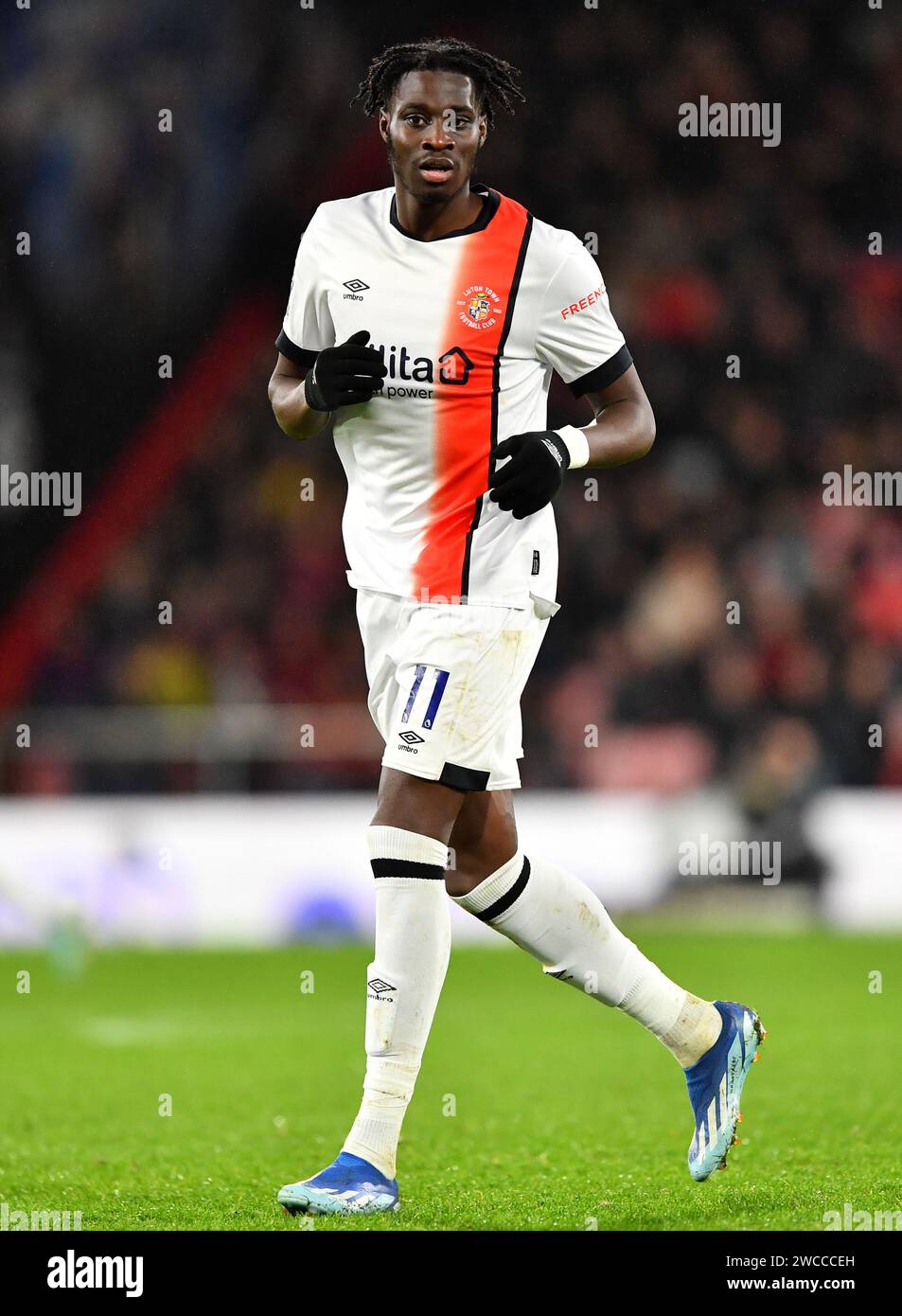Elijah Adebayo of Luton Town - AFC Bournemouth v Luton Town, Premier ...