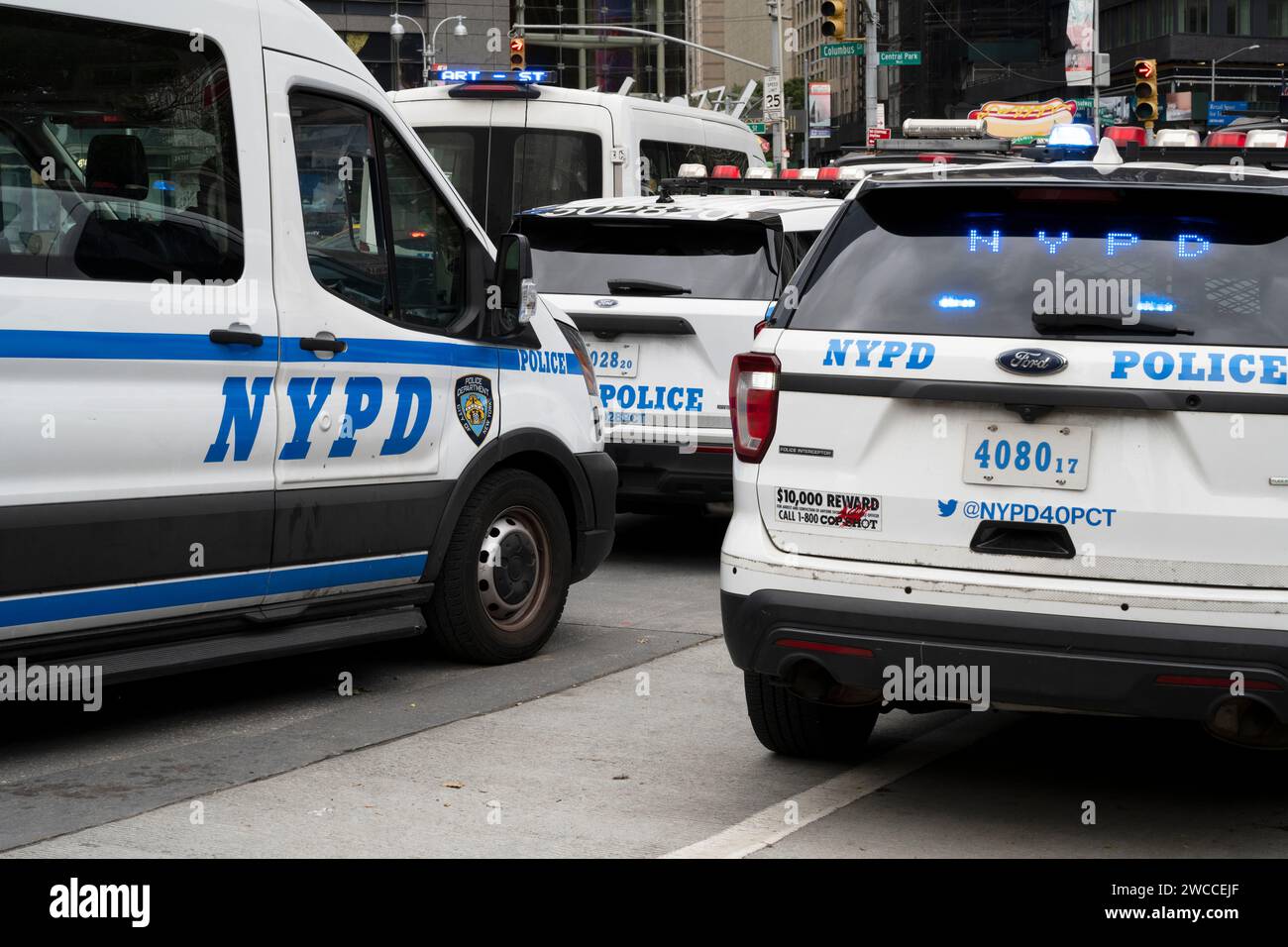 Police cars america hi-res stock photography and images - Alamy