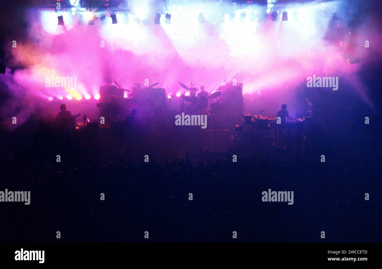 Genesis Abacab Tour concert in Munich Germany 1982 Stock Photo - Alamy